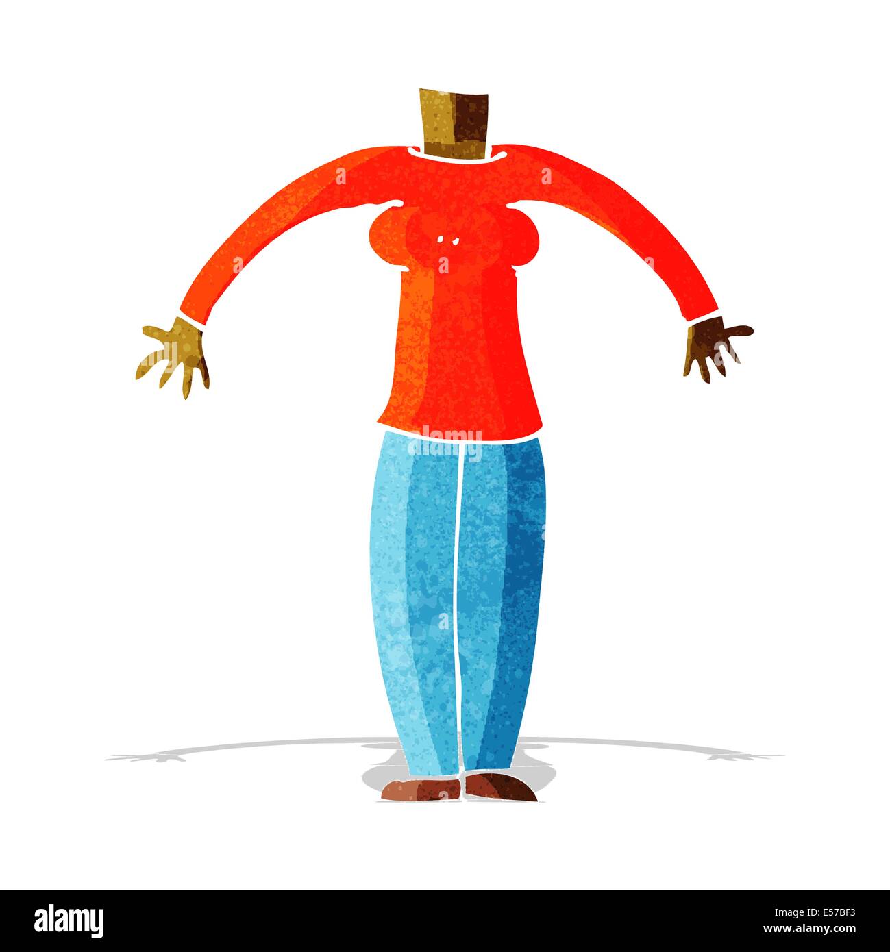 cartoon body (mix and match cartoons or add own photos Stock Vector ...