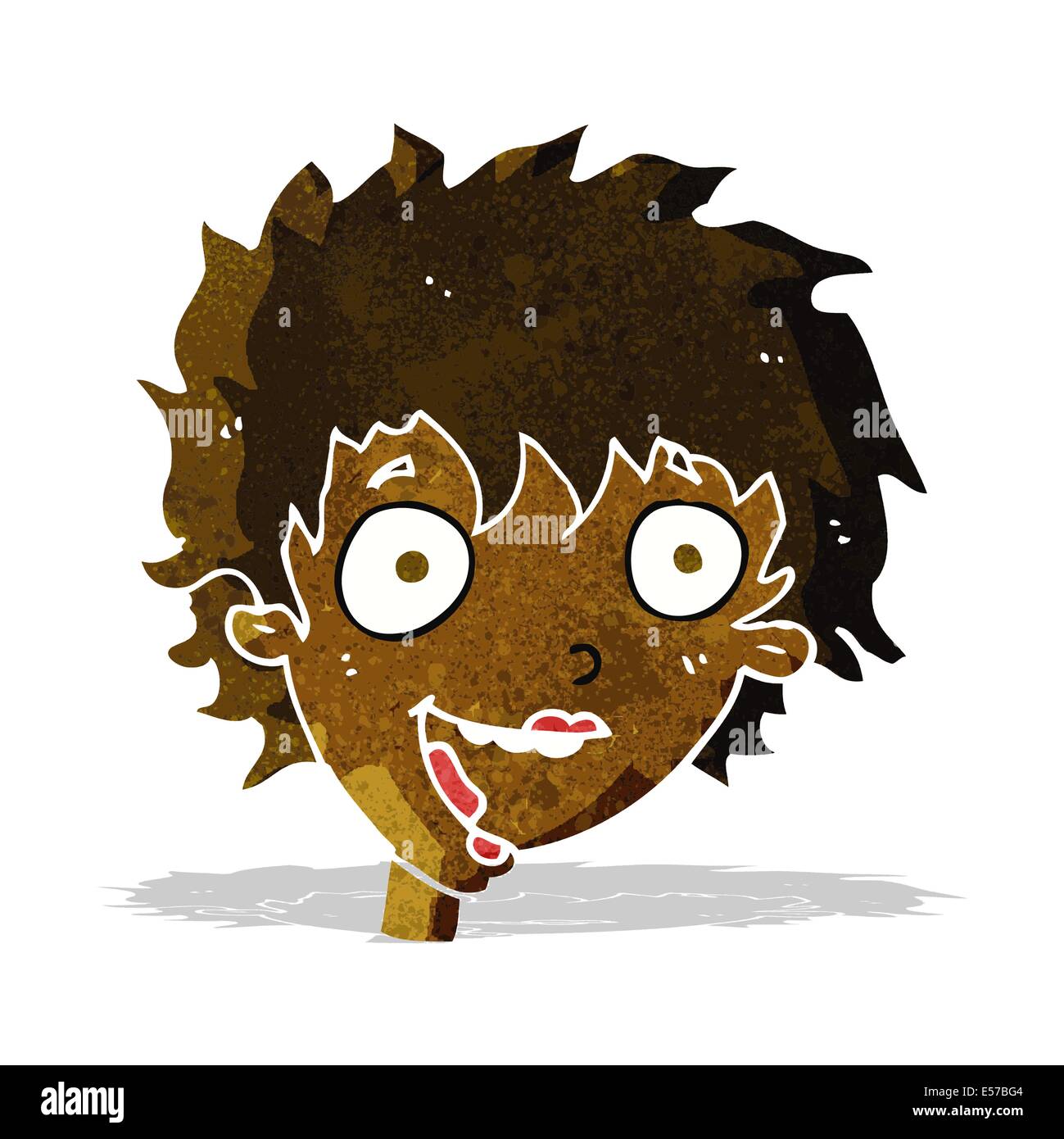 cartoon crazy excited woman Stock Vector Image & Art - Alamy