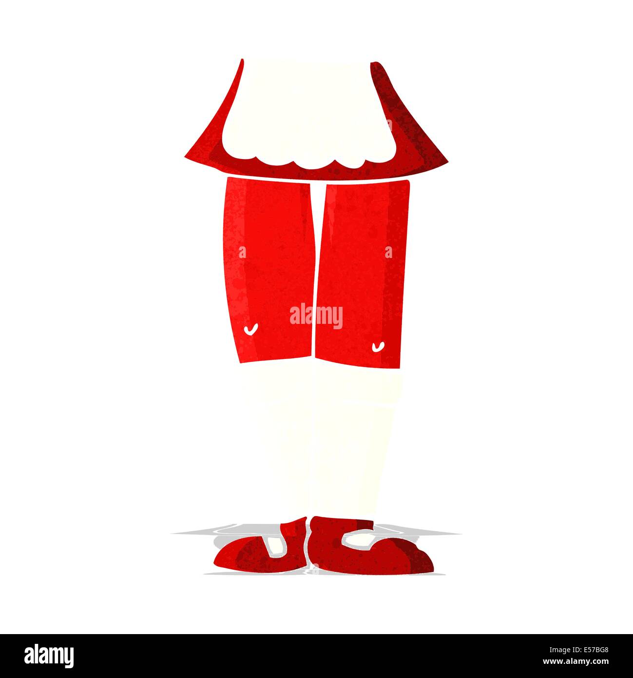 cartoon female legs Stock Vector Image & Art - Alamy