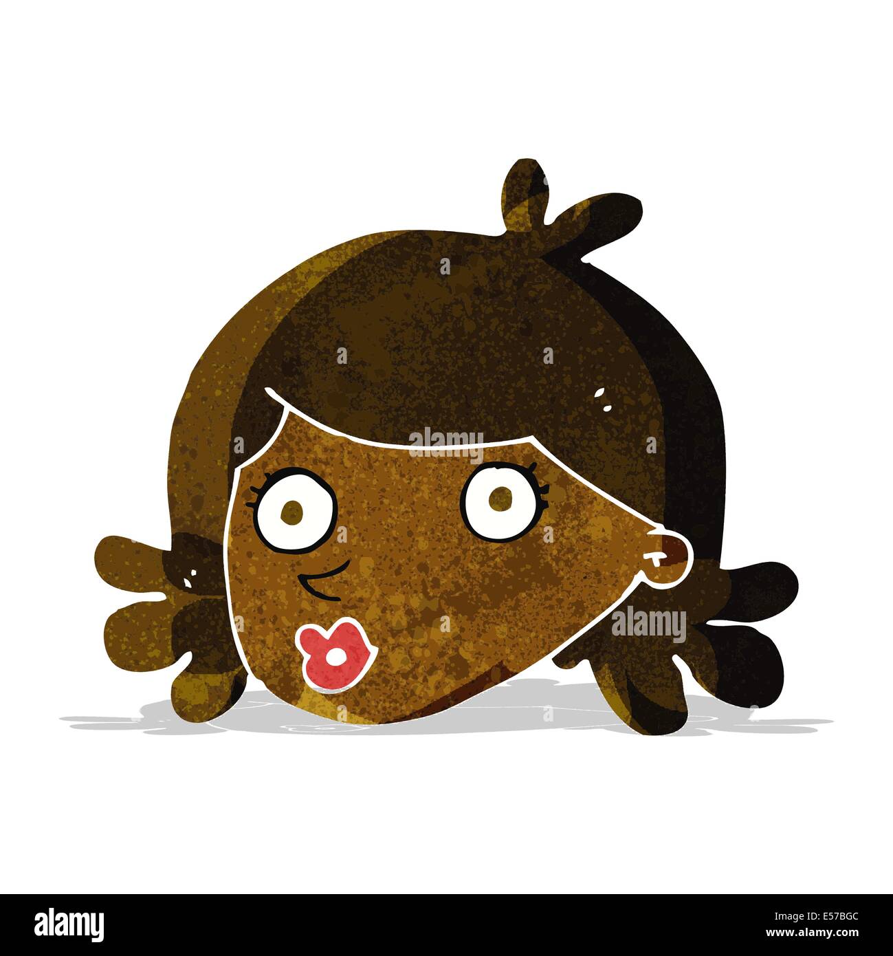 Pouting face Cut Out Stock Images & Pictures - Alamy