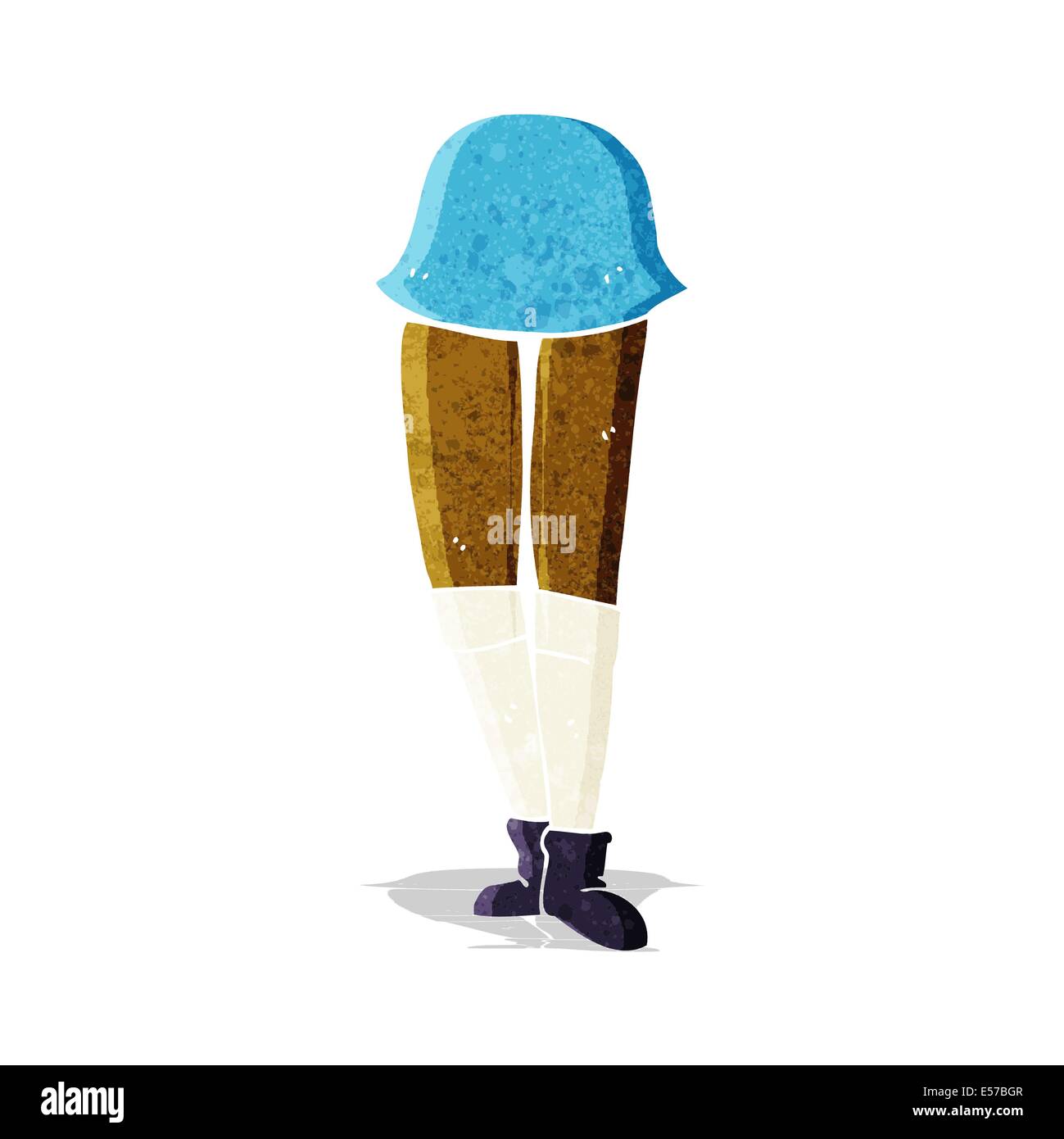 Legs funny quirky Stock Vector Images - Alamy