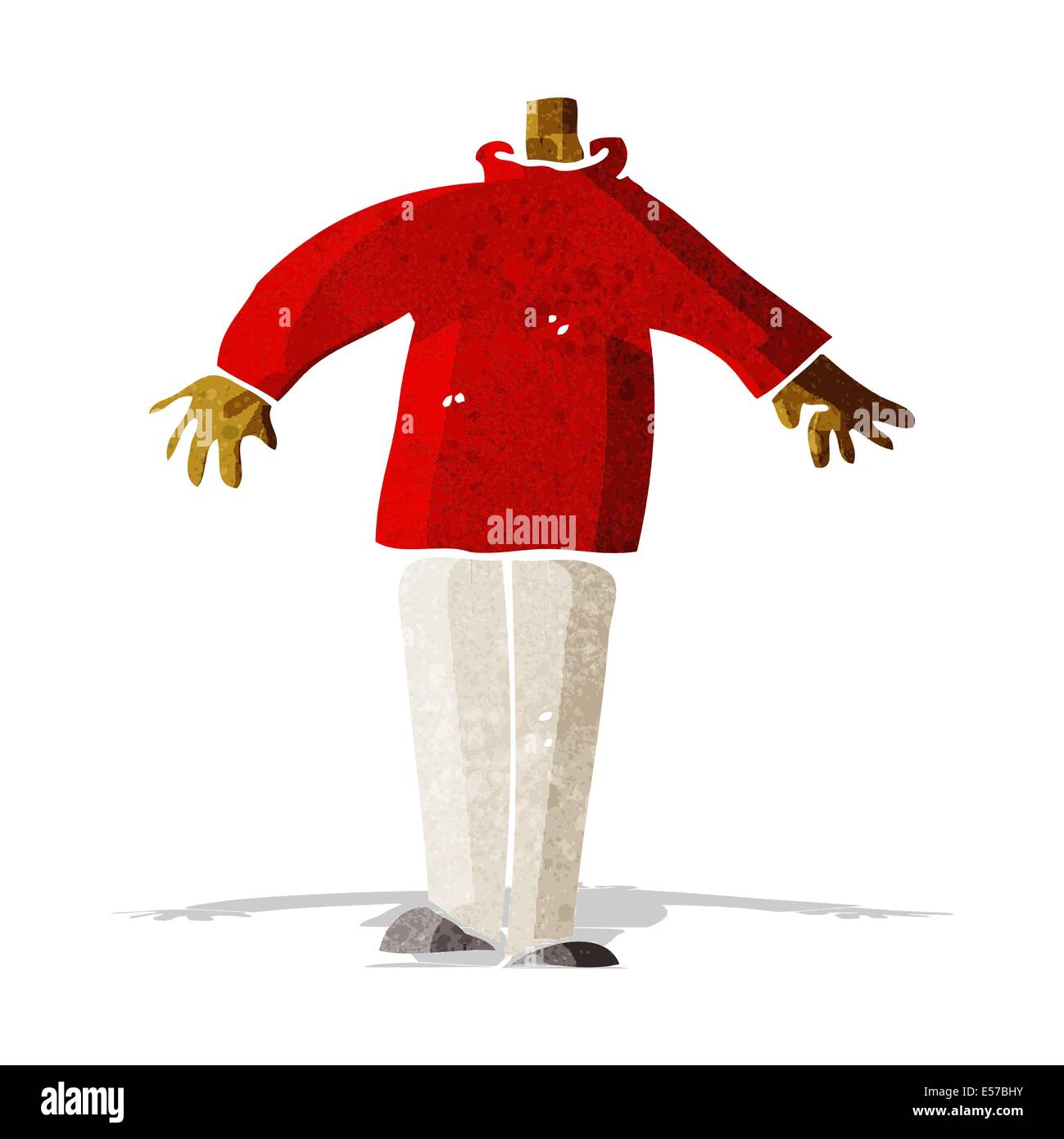 cartoon male body (mix and match cartoons or add own photos Stock ...