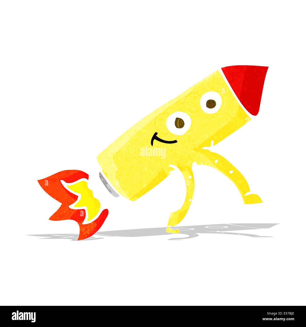 Cartoon happy rocket hi-res stock photography and images - Alamy
