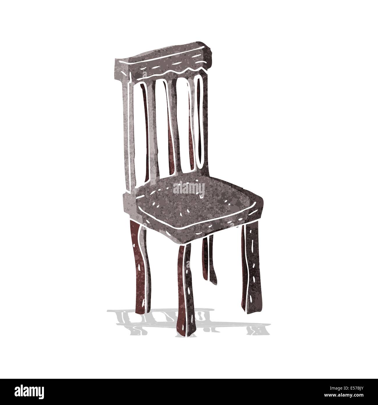 Cartoon old school chair hi-res stock photography and images - Alamy