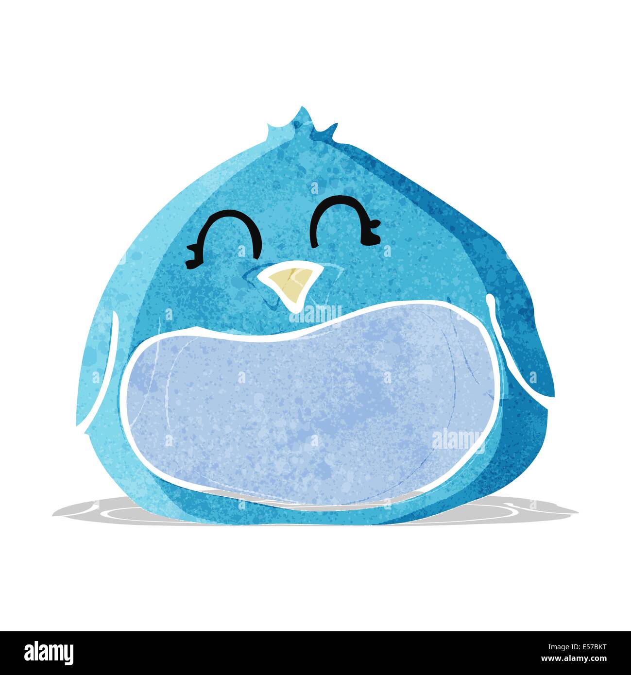 Cartoon fat bird Cut Out Stock Images & Pictures - Alamy