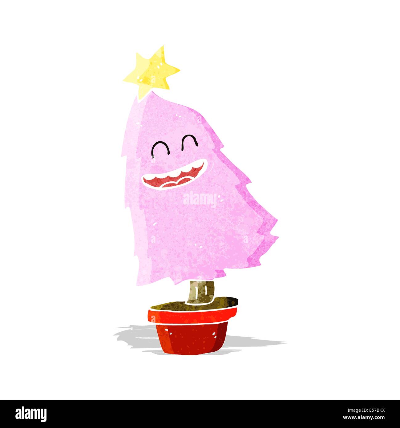 cartoon dancing christmas tree Stock Vector Image & Art - Alamy