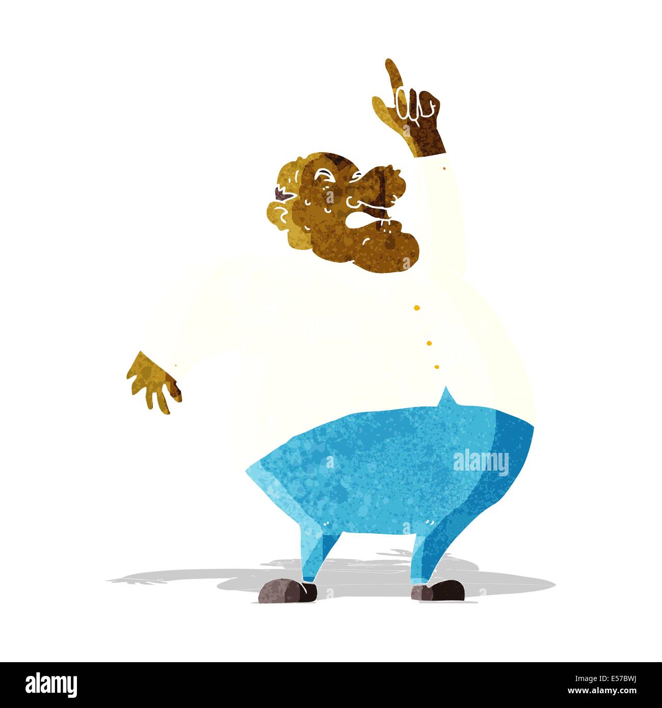 cartoon big fat boss Stock Vector Image & Art - Alamy