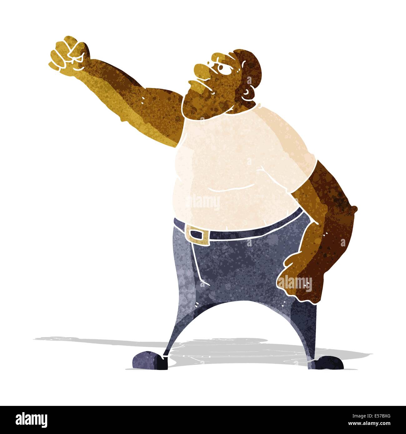 cartoon angry man Stock Vector Image & Art - Alamy