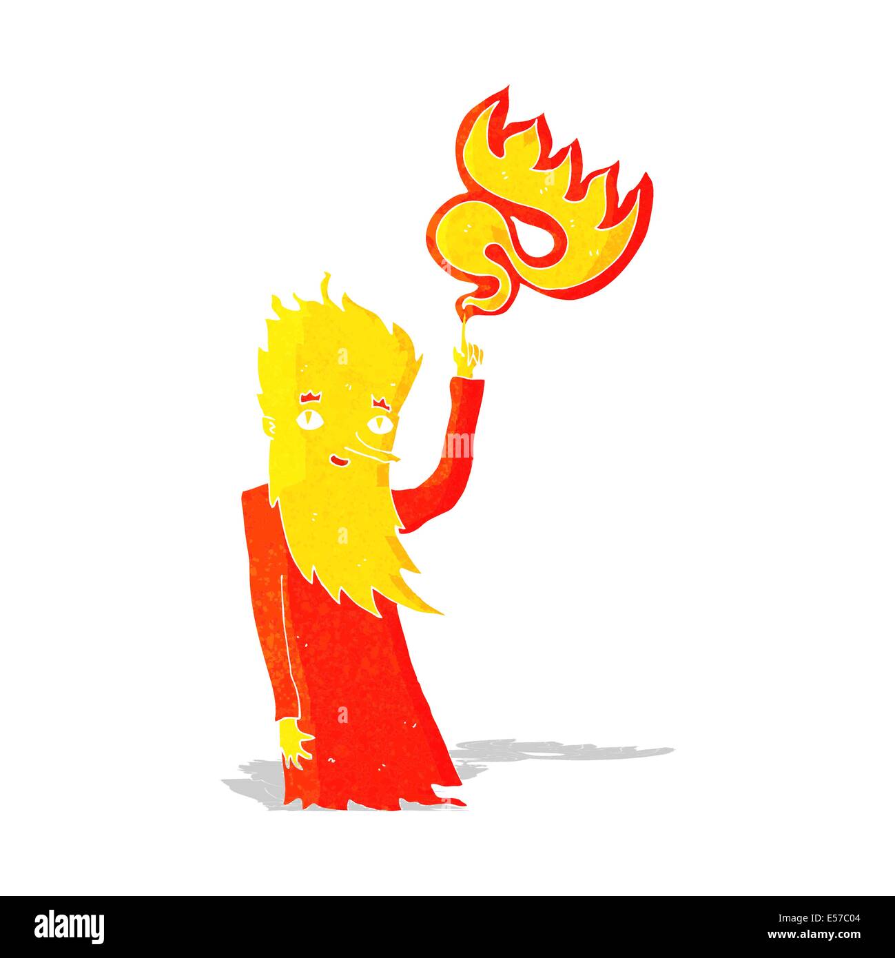 Fire spirit Stock Vector Images - Alamy