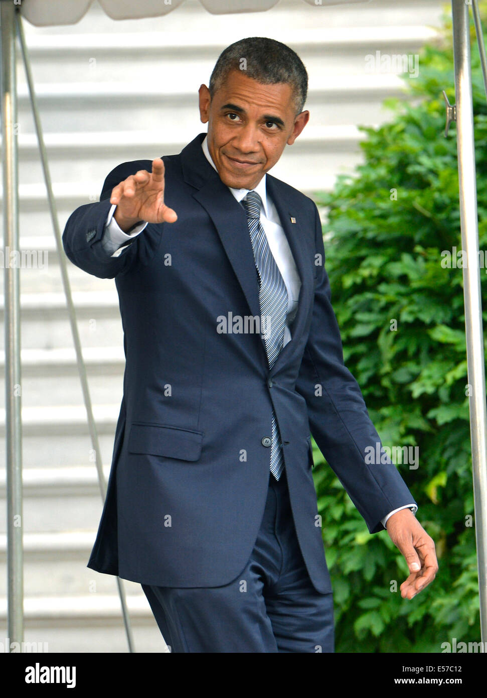 President obama at camp david hi-res stock photography and images - Alamy