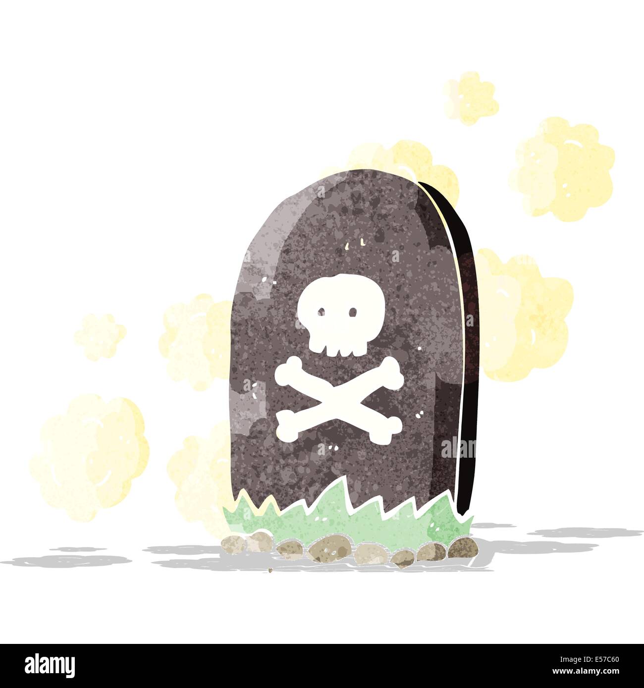 Cartoon grave Cut Out Stock Images & Pictures - Alamy