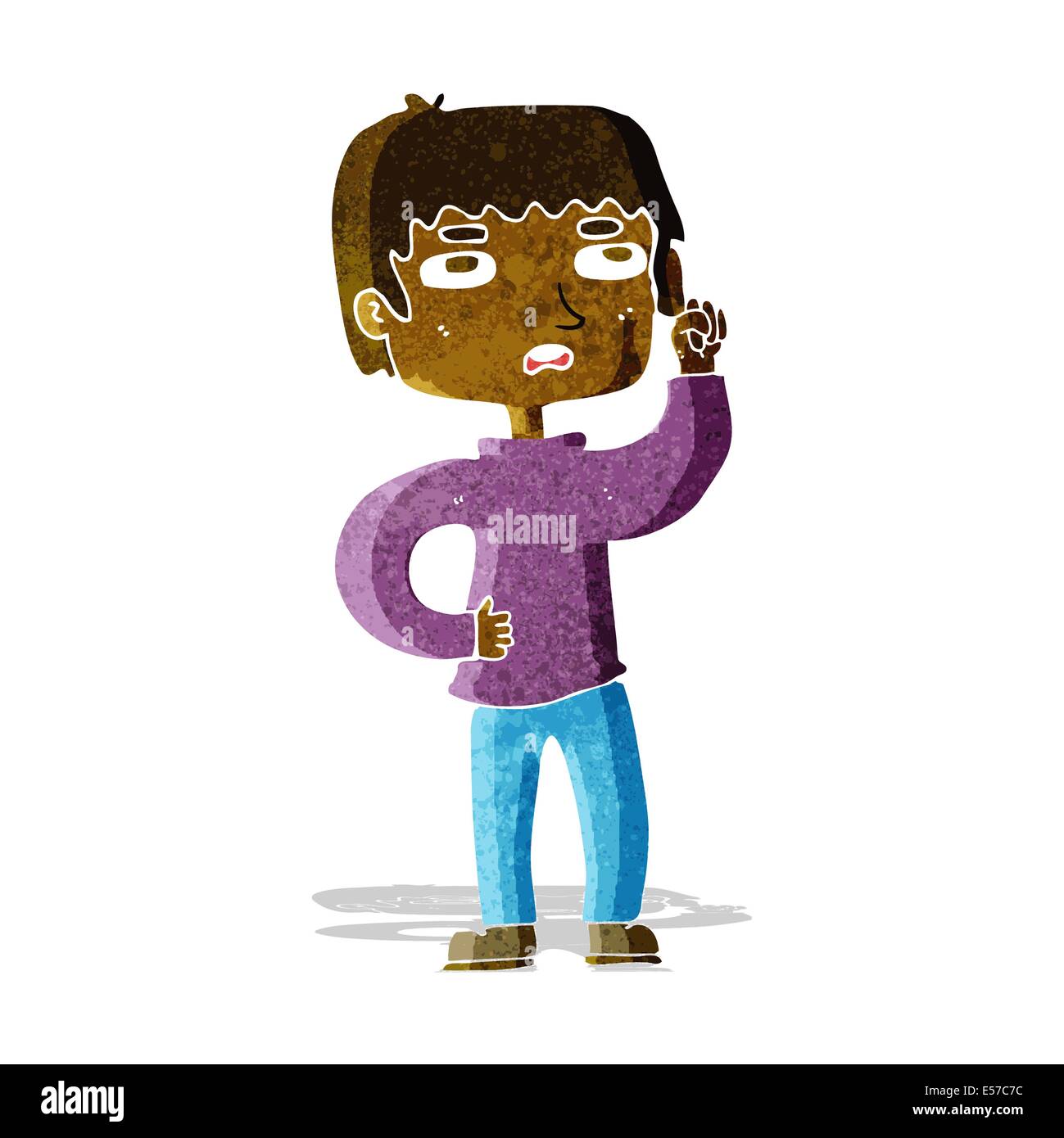 cartoon boy with question Stock Vector Image & Art - Alamy