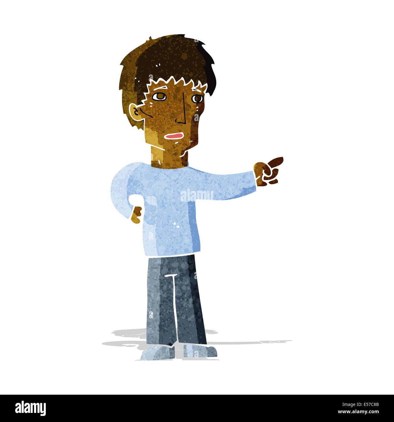 Man accusing cartoon hi-res stock photography and images - Alamy