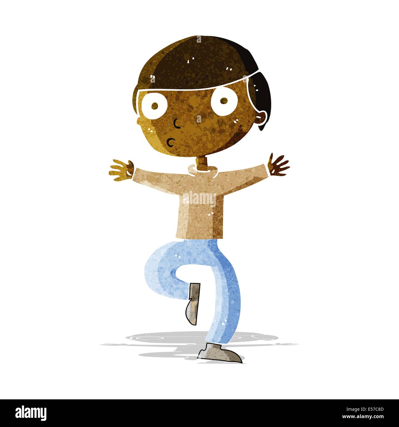 cartoon startled man Stock Vector Image & Art - Alamy