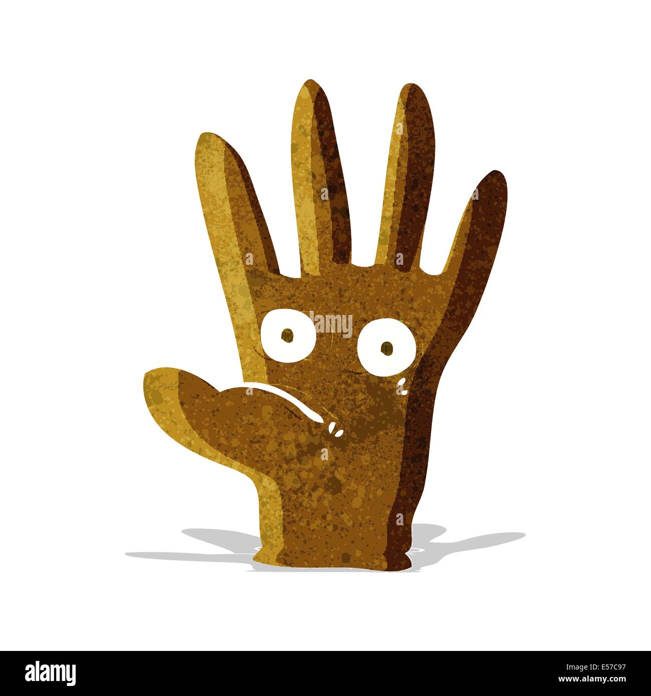 cartoon hand with eyes Stock Vector Image & Art - Alamy