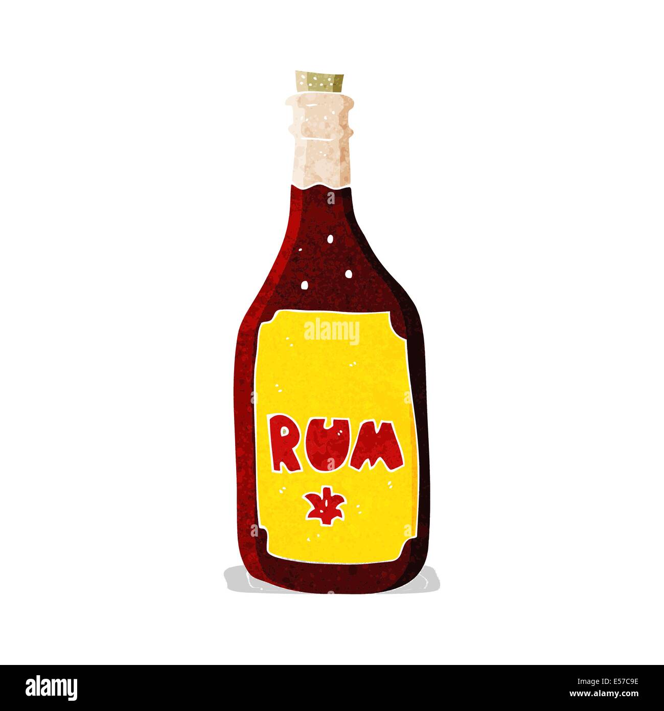 Cartoon rum bottle hi-res stock photography and images - Alamy