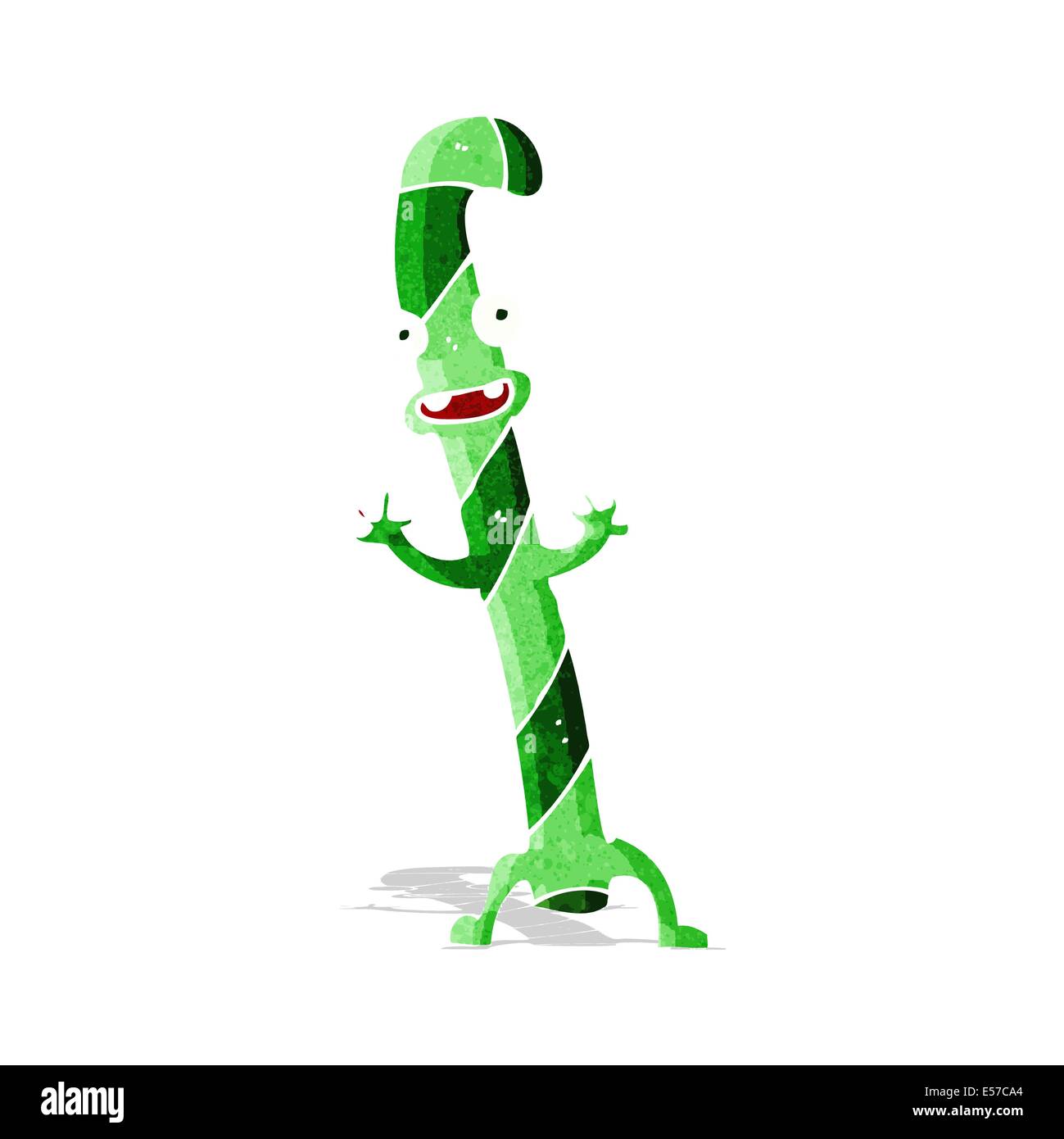 cartoon dancing christmas candy cane Stock Vector Image & Art - Alamy