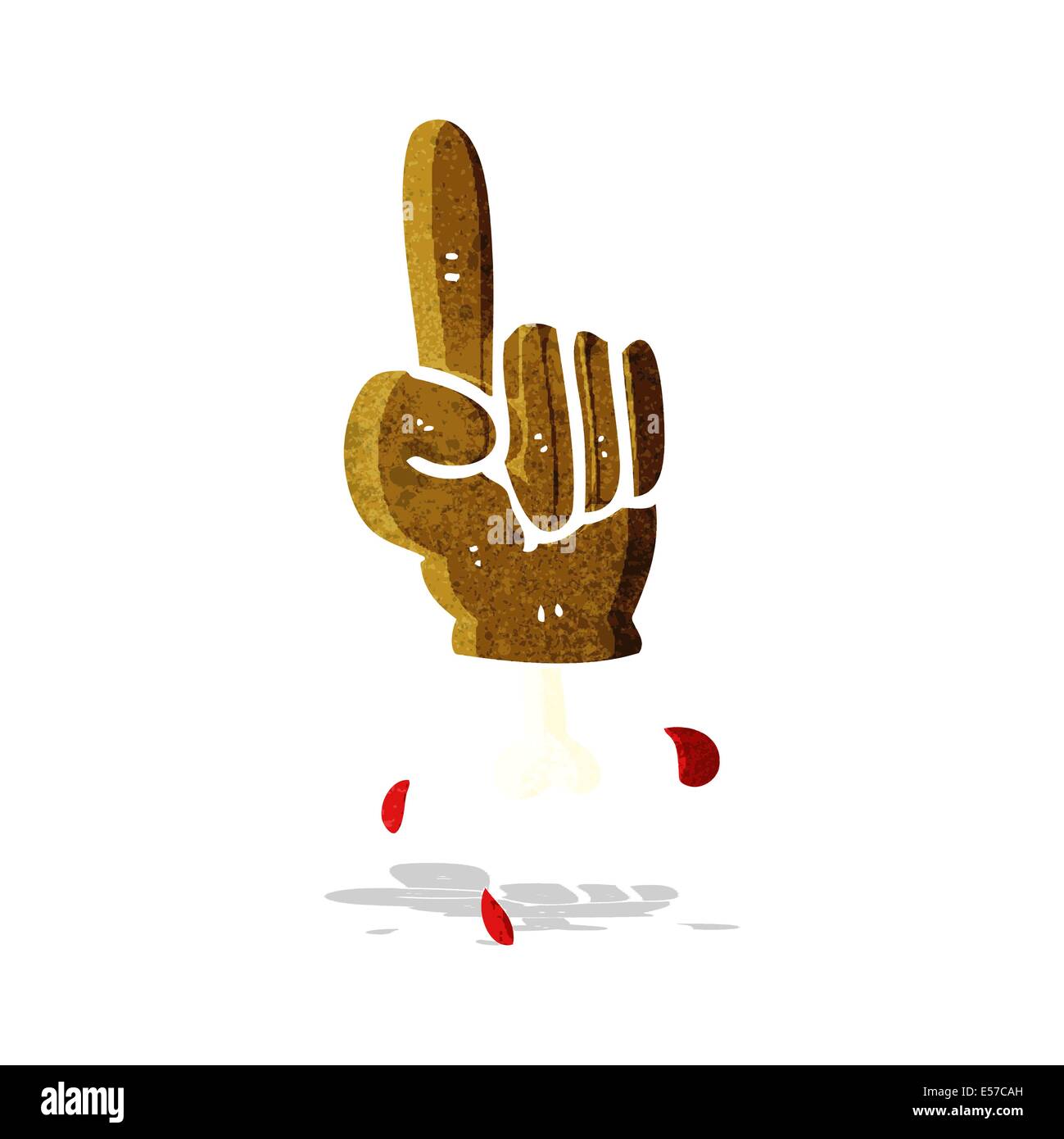 cartoon pointing severed hand Stock Vector Image & Art - Alamy