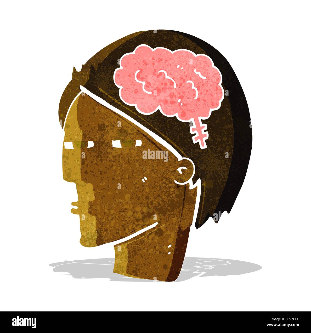 cartoon man thinking carefully Stock Vector Image & Art - Alamy