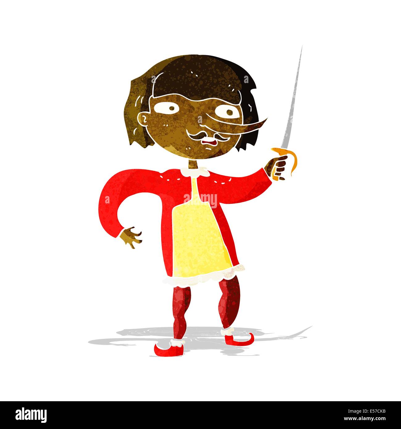 cartoon man with sword Stock Vector Image & Art - Alamy