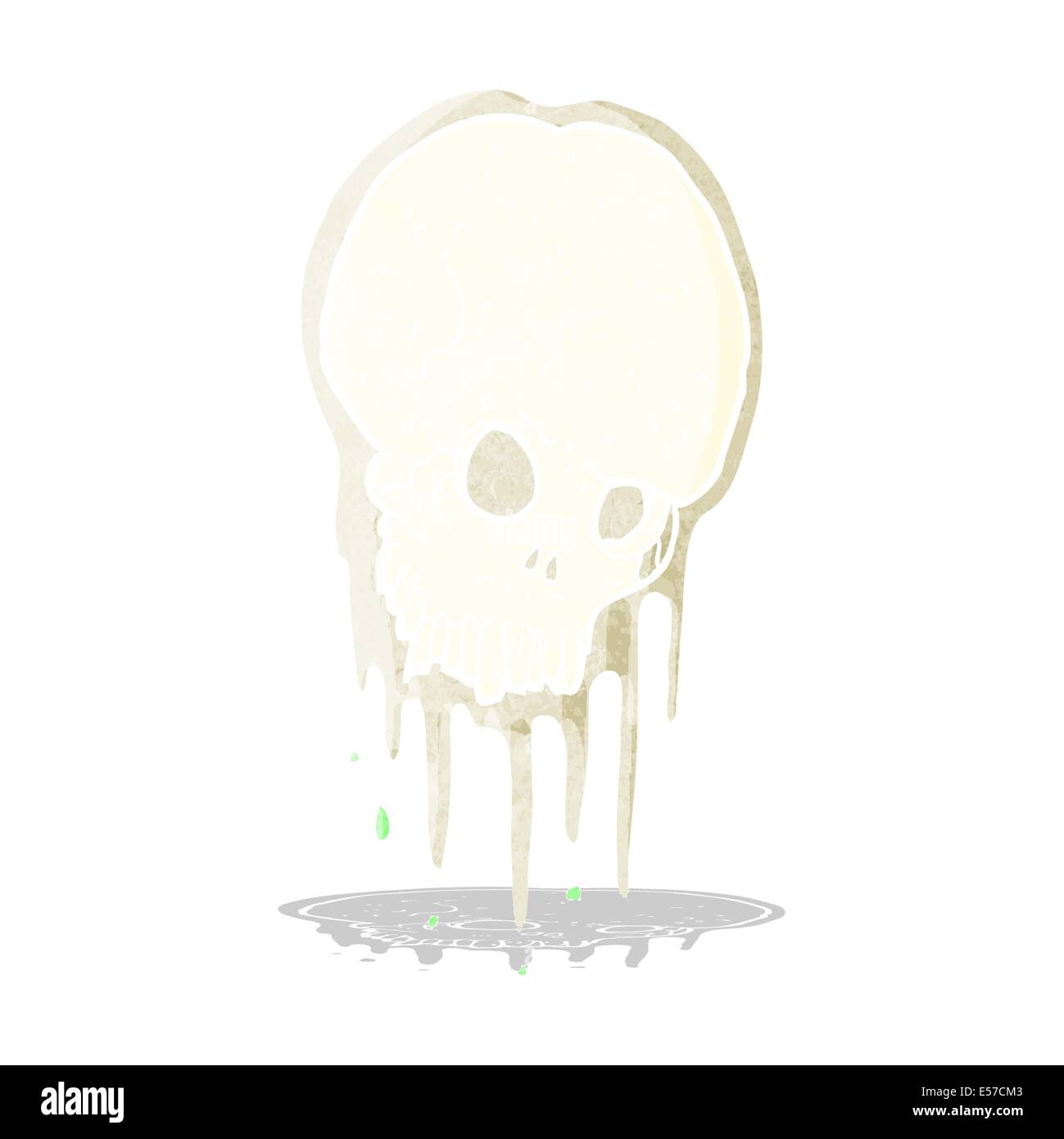 cartoon scary skull Stock Vector Image & Art - Alamy