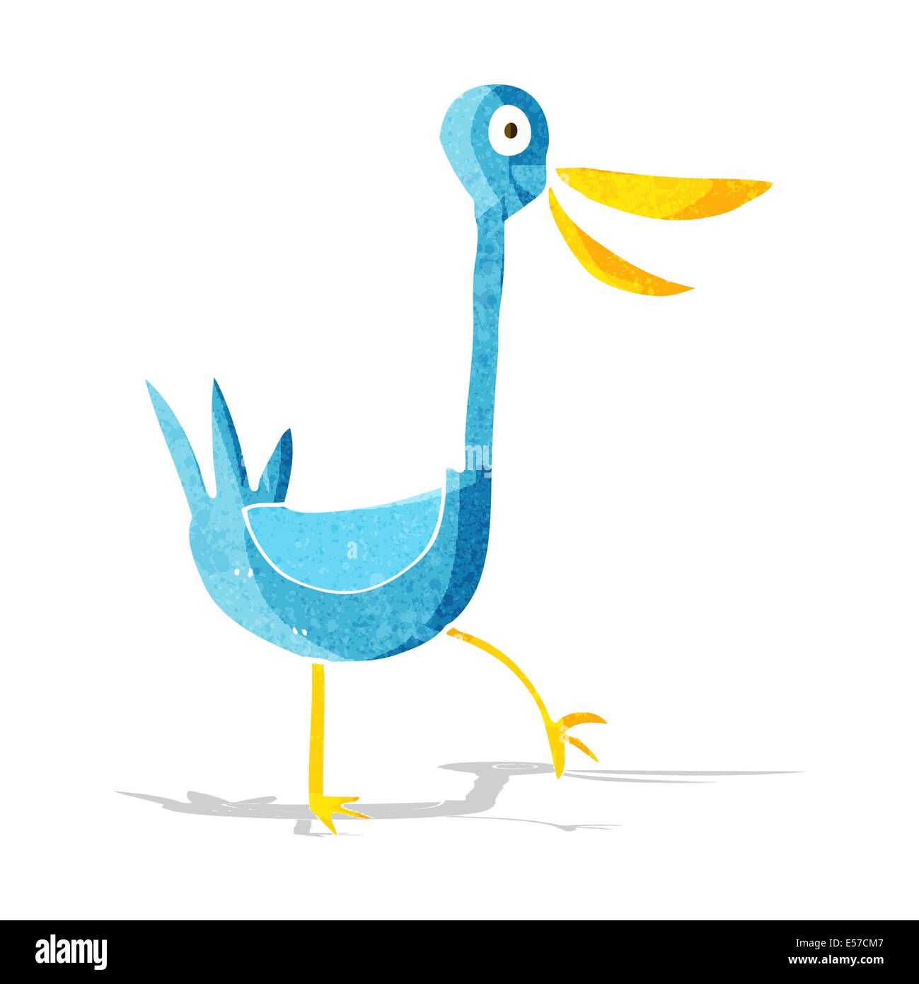 funny cartoon duck Stock Vector Image & Art - Alamy