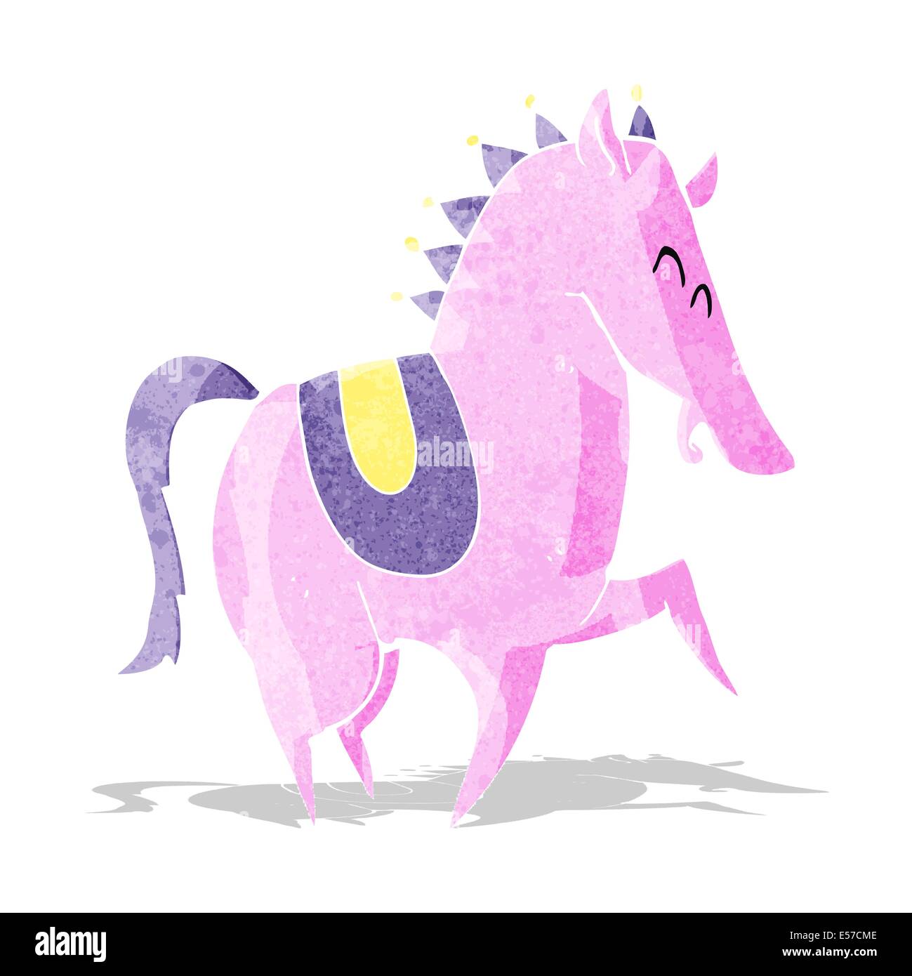 cartoon prancing horse Stock Vector Image & Art - Alamy