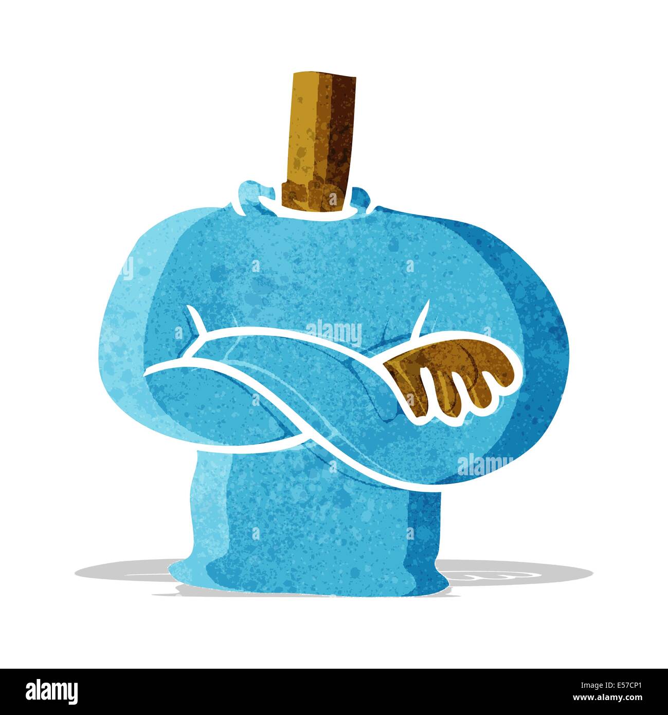 cartoon folded arms body Stock Vector Image & Art - Alamy