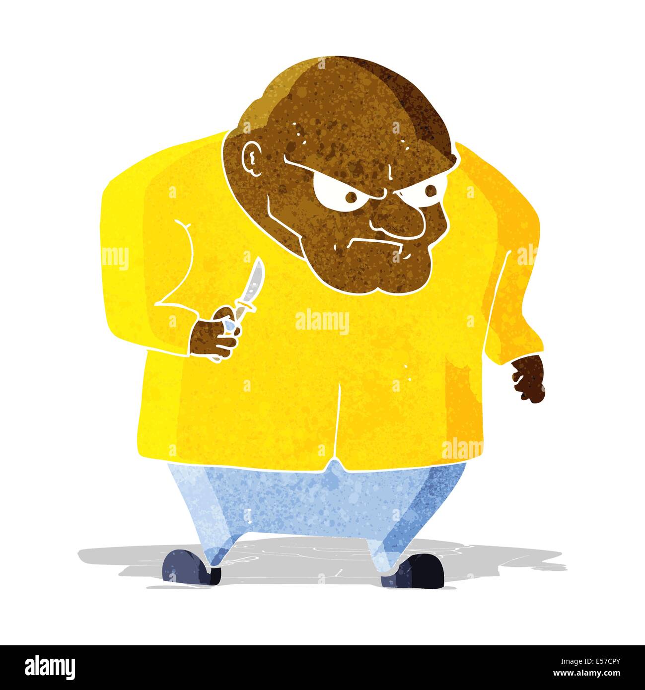 cartoon evil man Stock Vector Image & Art - Alamy