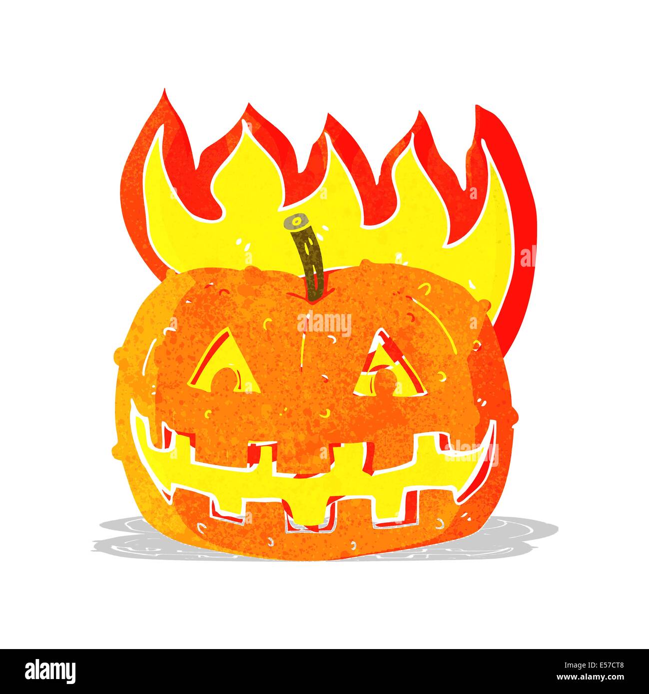 Funny cute crazy pumpkin Cut Out Stock Images & Pictures - Alamy