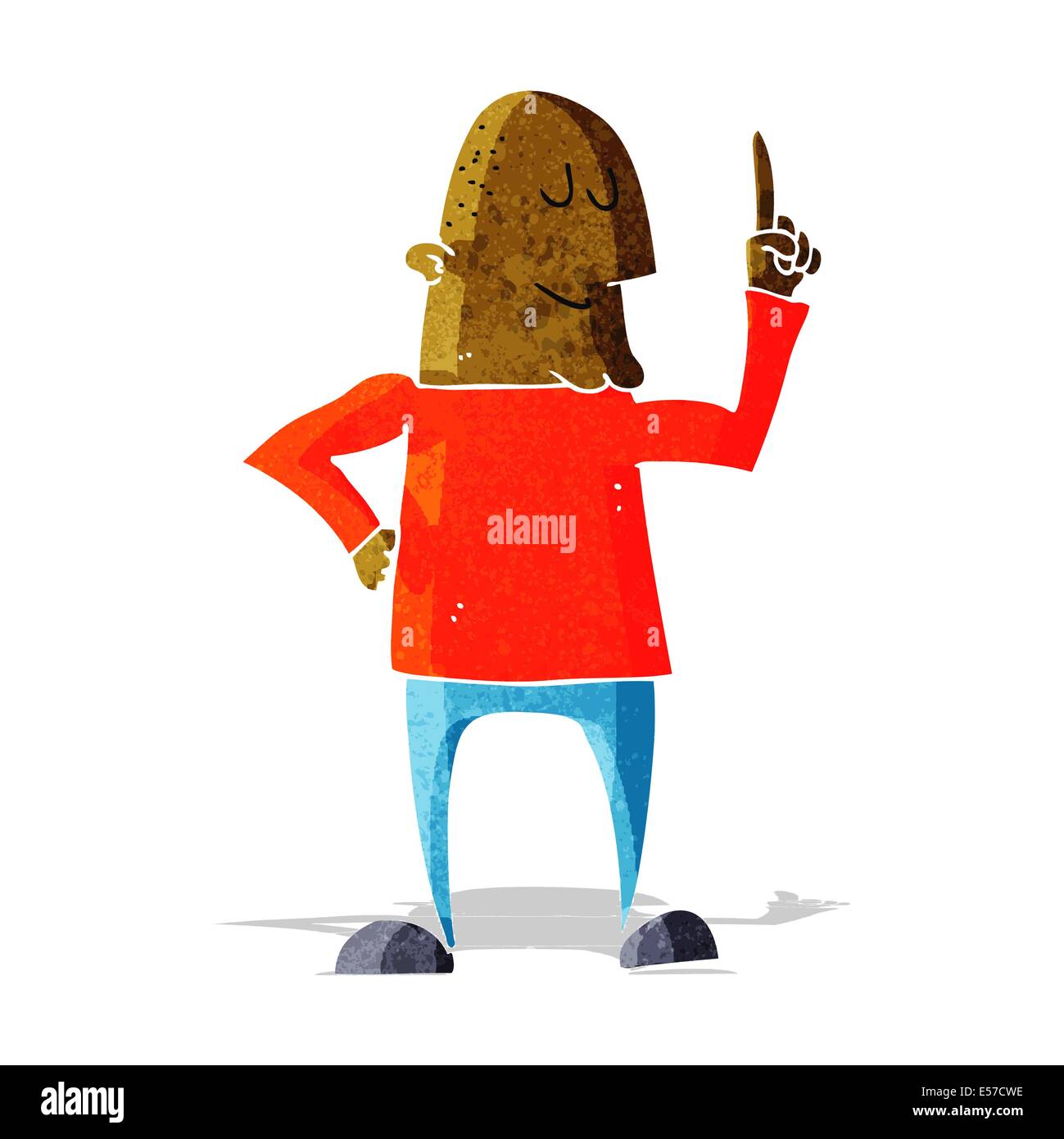 cartoon man pointing finger Stock Vector Image & Art - Alamy