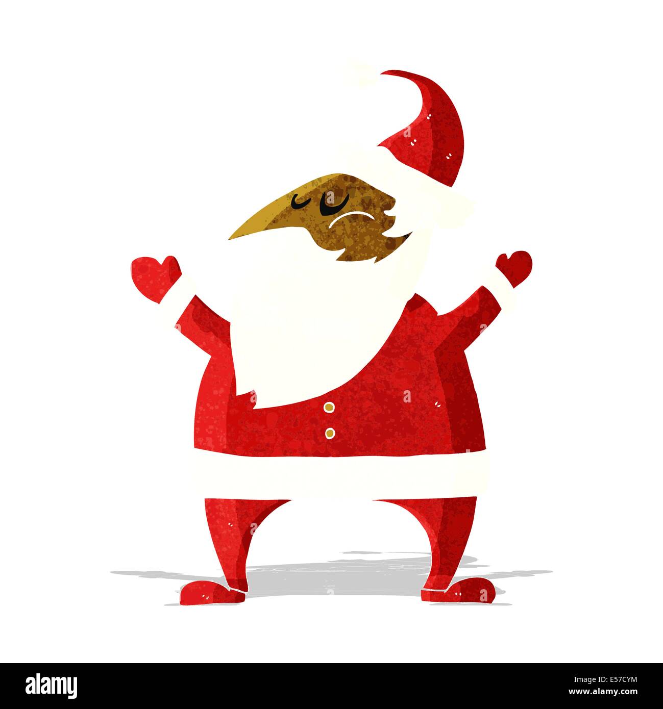 cartoon santa claus Stock Vector Image & Art - Alamy