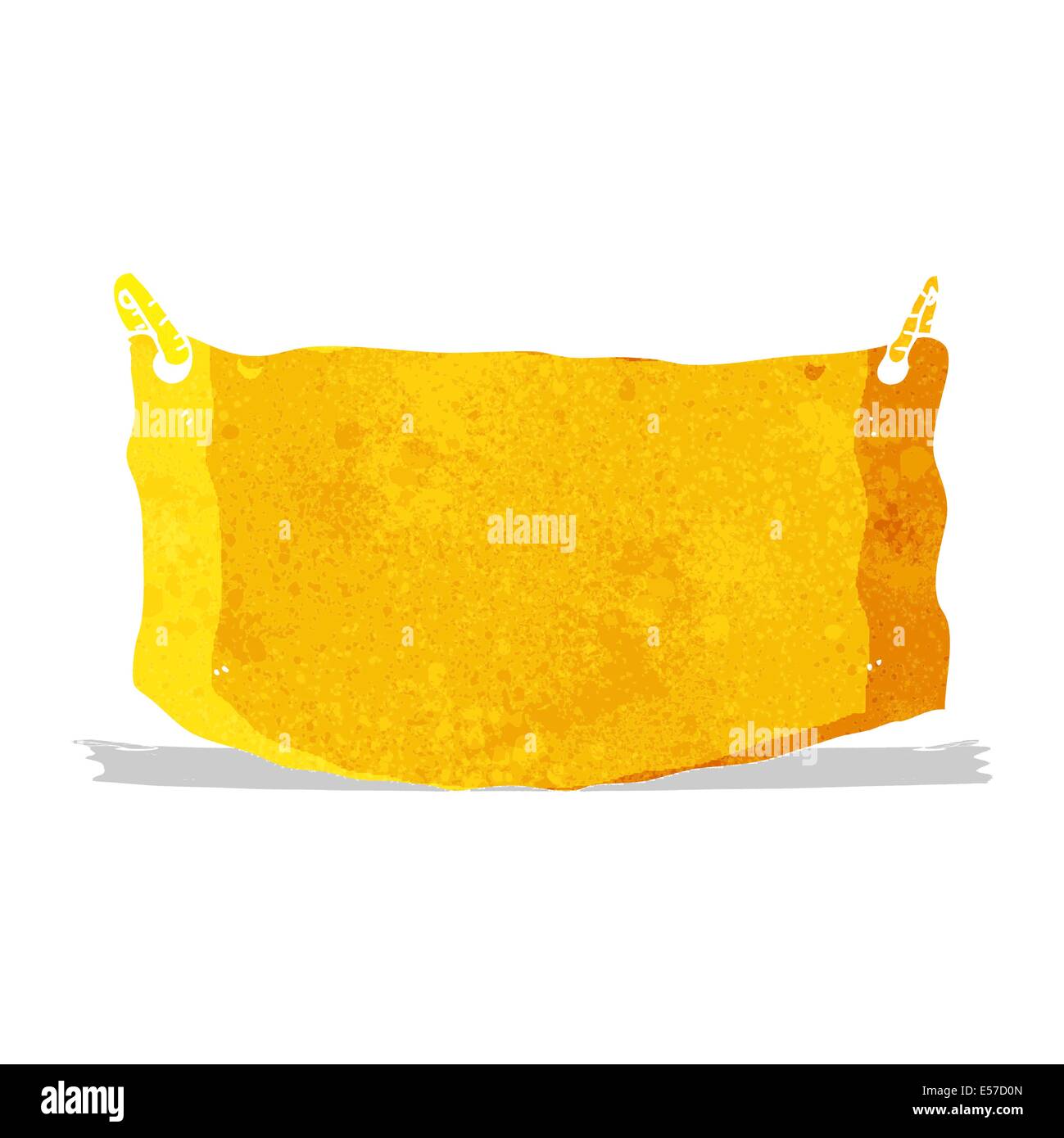 Cartoon cloth banner hi-res stock photography and images - Alamy