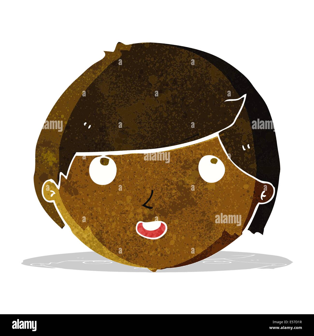 Quirky happy face Cut Out Stock Images & Pictures - Alamy