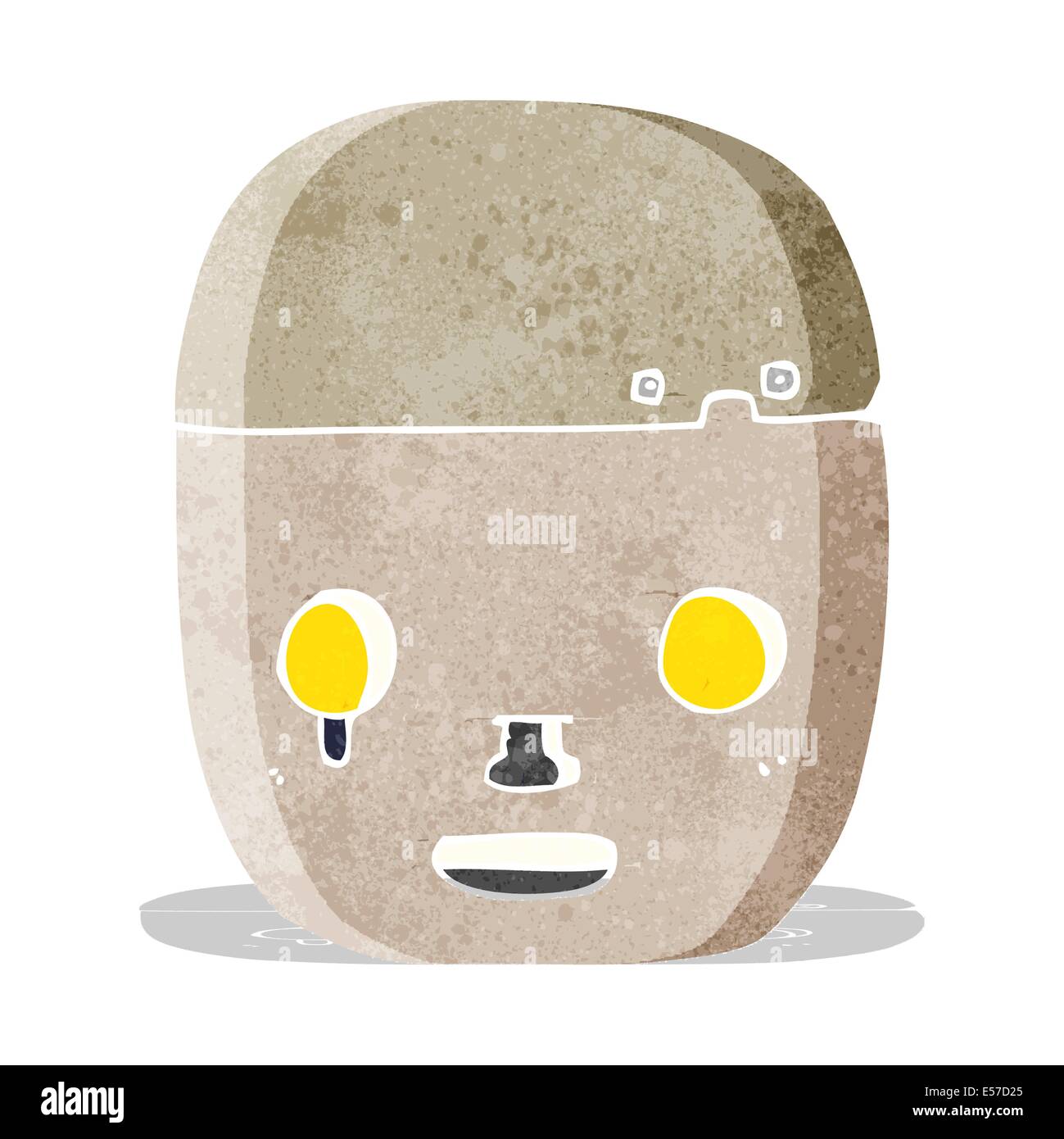 Cartoon Robot Head Stock Vector Image And Art Alamy