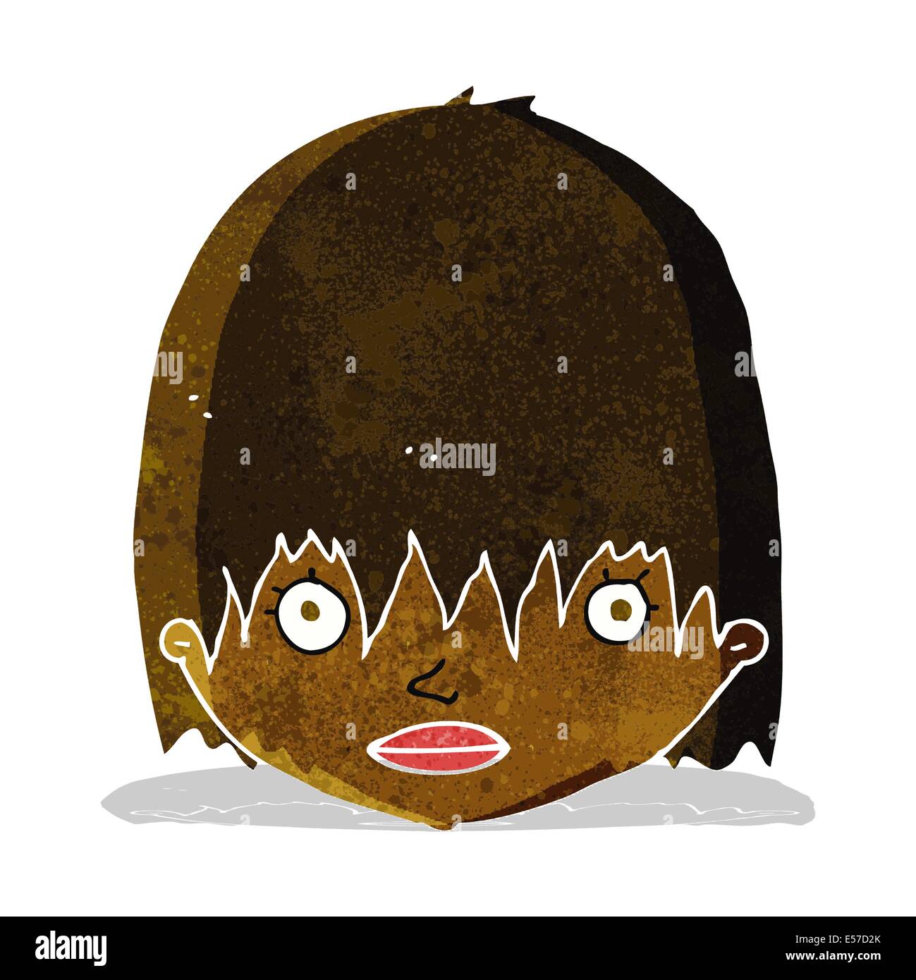 cartoon staring woman Stock Vector Image & Art - Alamy