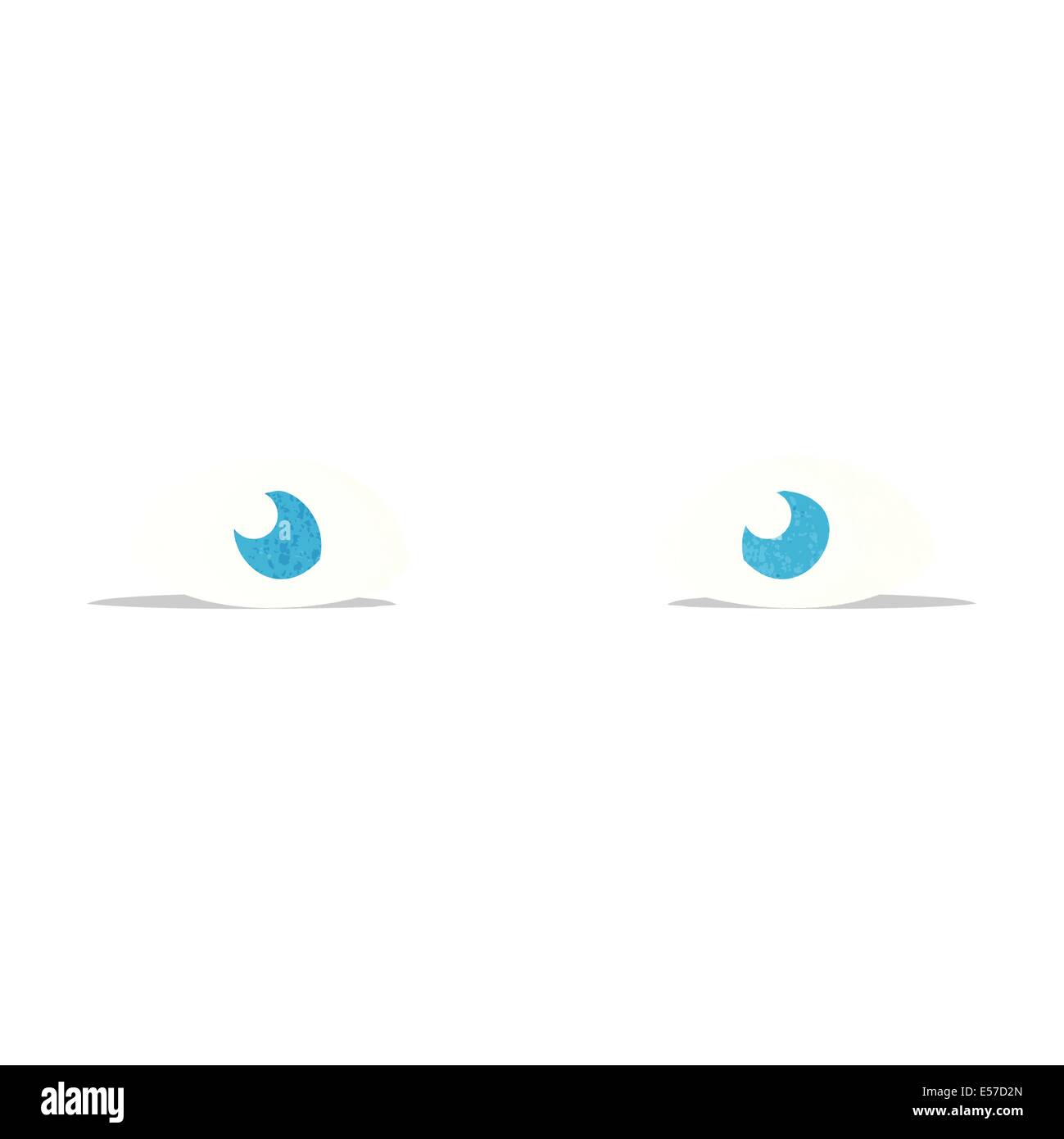 cartoon staring eyes Stock Vector Image & Art - Alamy
