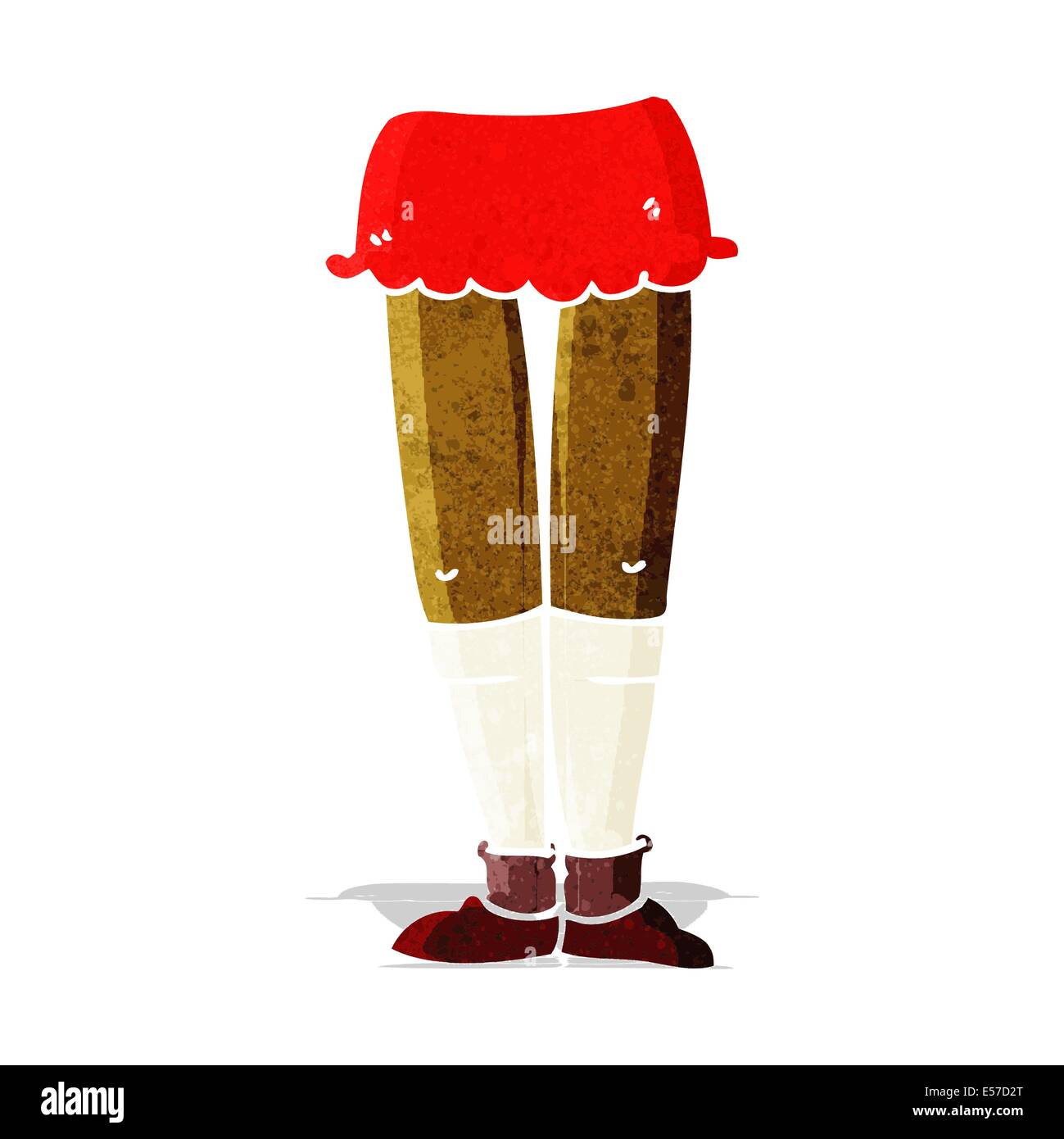cartoon female legs Stock Vector Image & Art - Alamy