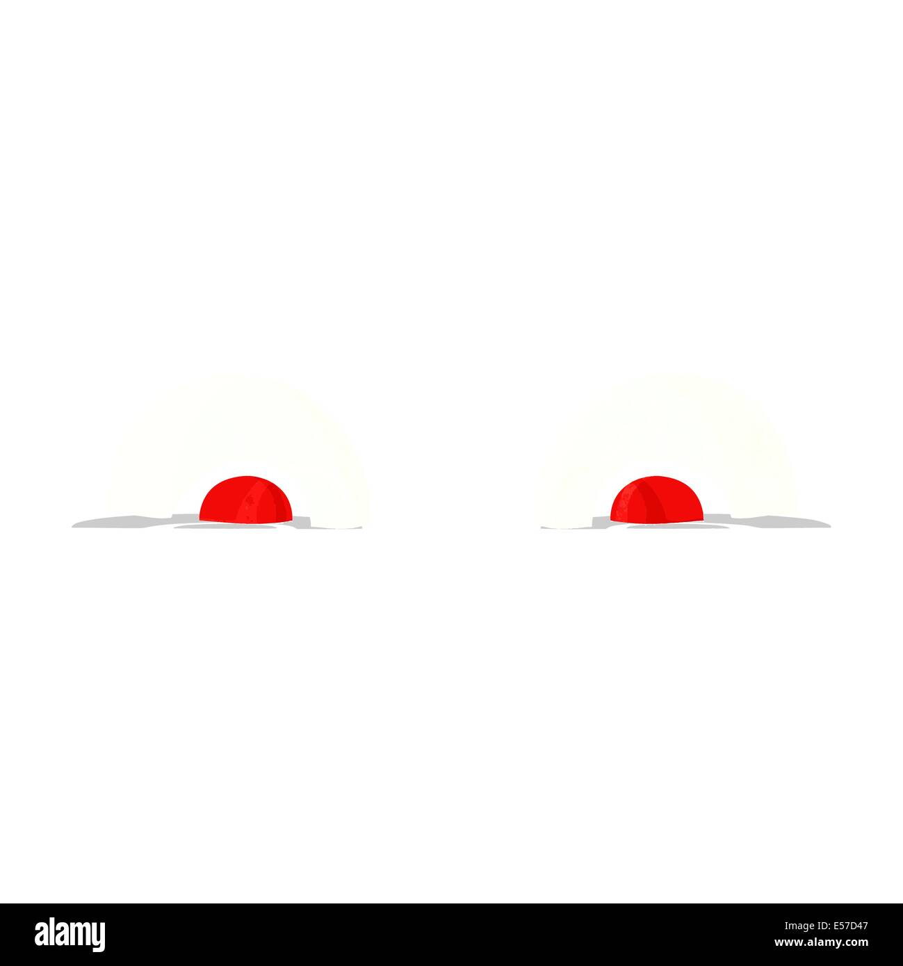 cartoon red eyes Stock Vector Image & Art - Alamy