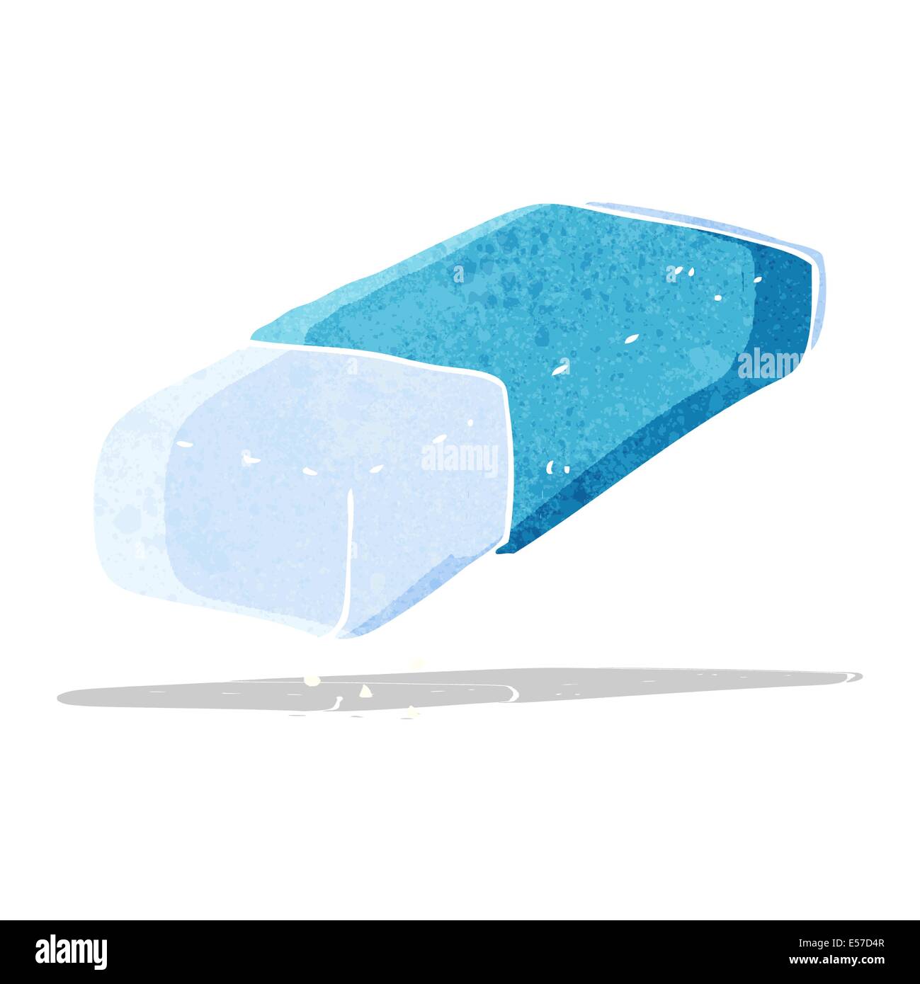 cartoon pencil eraser Stock Vector Image & Art - Alamy