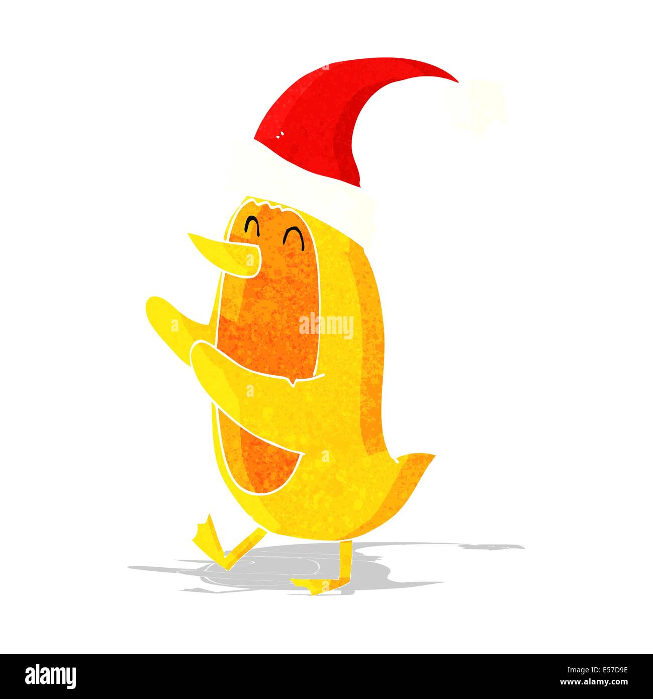 Cute bird wearing christmas Cut Out Stock Images & Pictures - Alamy