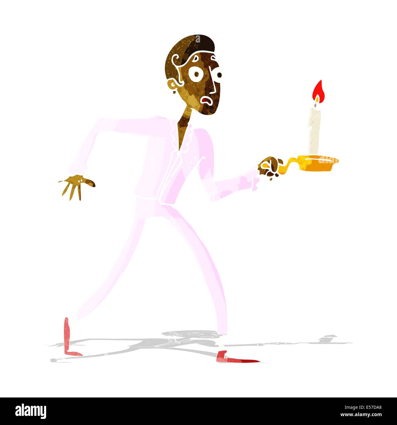 Cartoon character creeping hi-res stock photography and images - Alamy