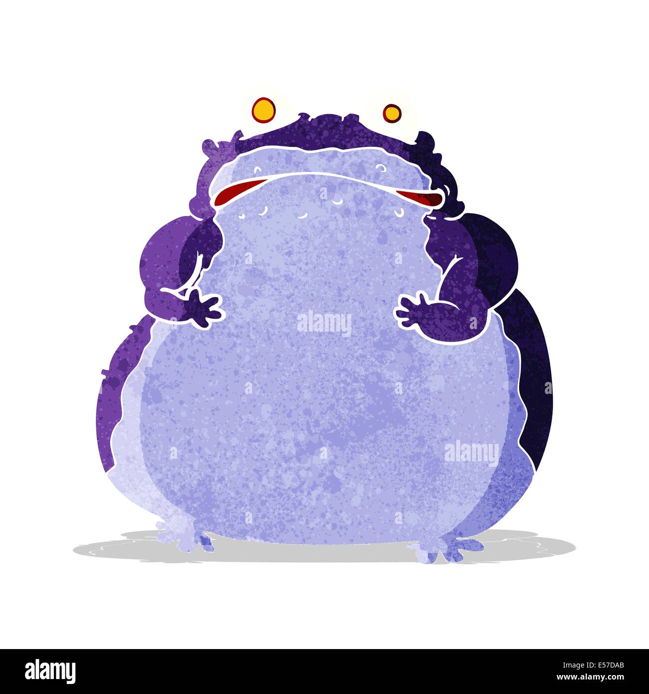 cartoon fat frog Stock Vector Image & Art - Alamy