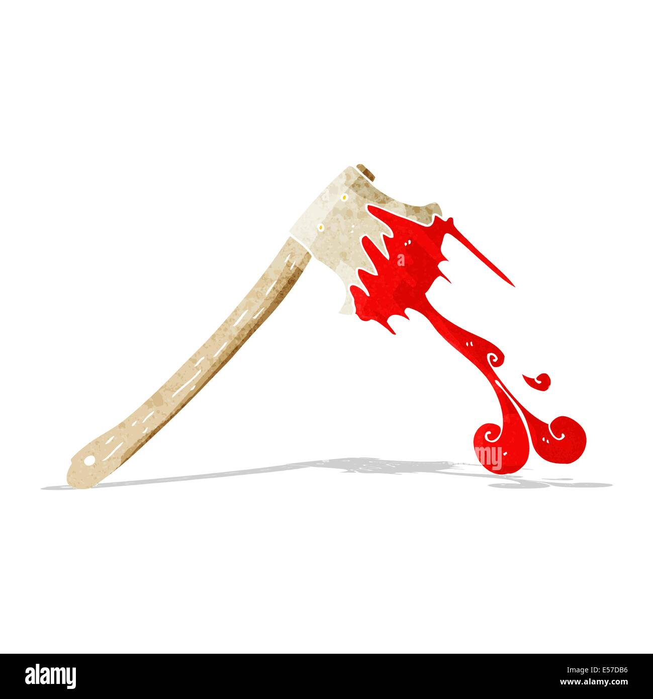 cartoon bloody axe Stock Vector Image & Art - Alamy