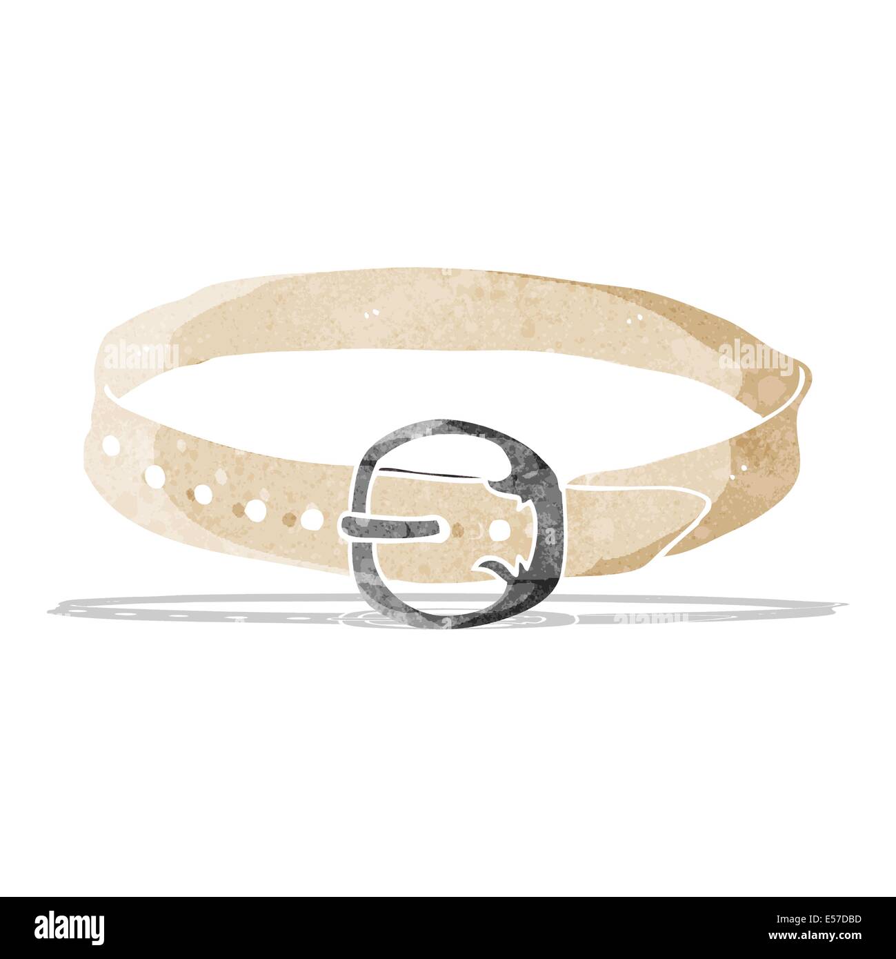 Cartoon old belt Cut Out Stock Images & Pictures - Alamy