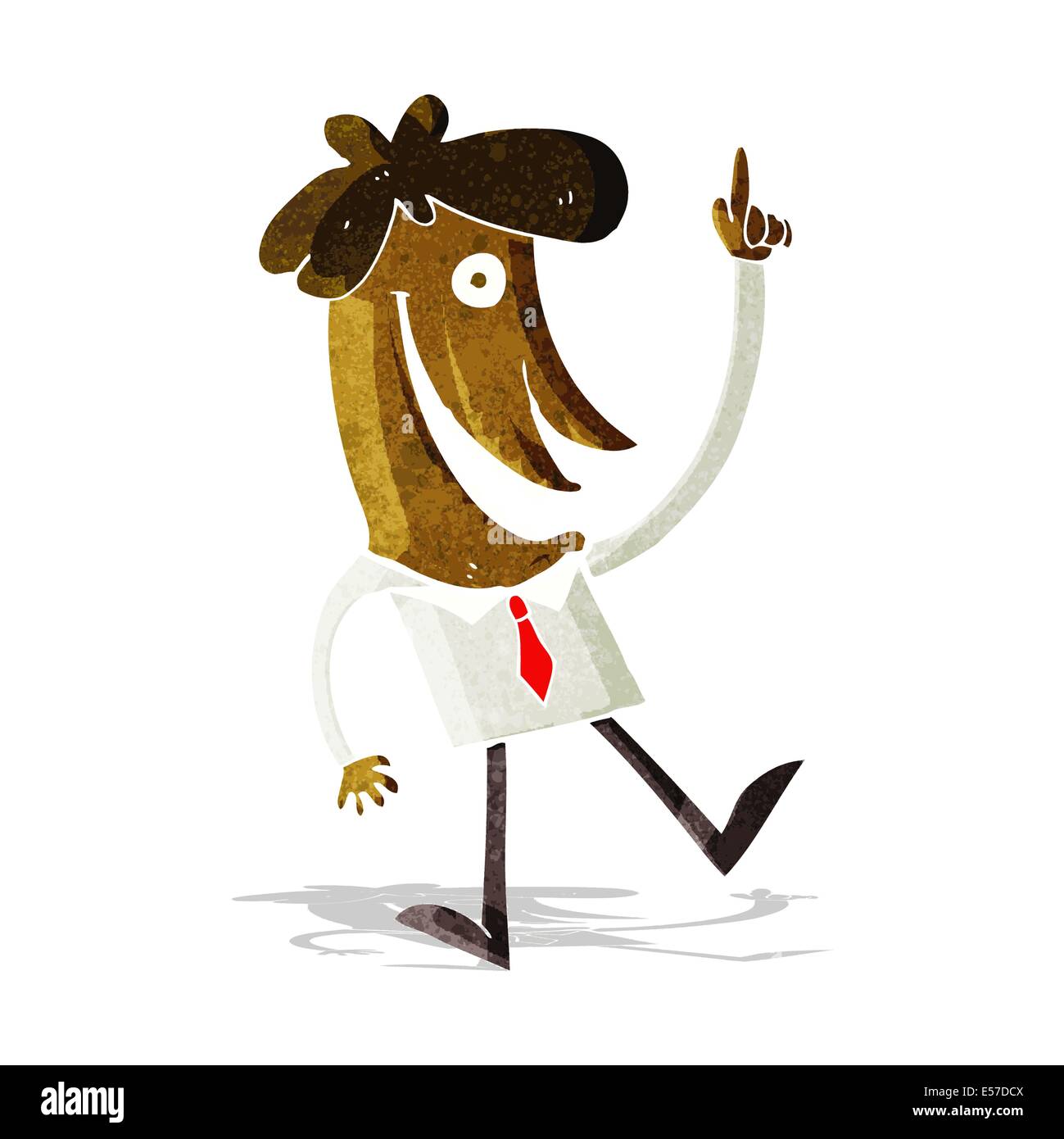 cartoon man with idea Stock Vector Image & Art - Alamy