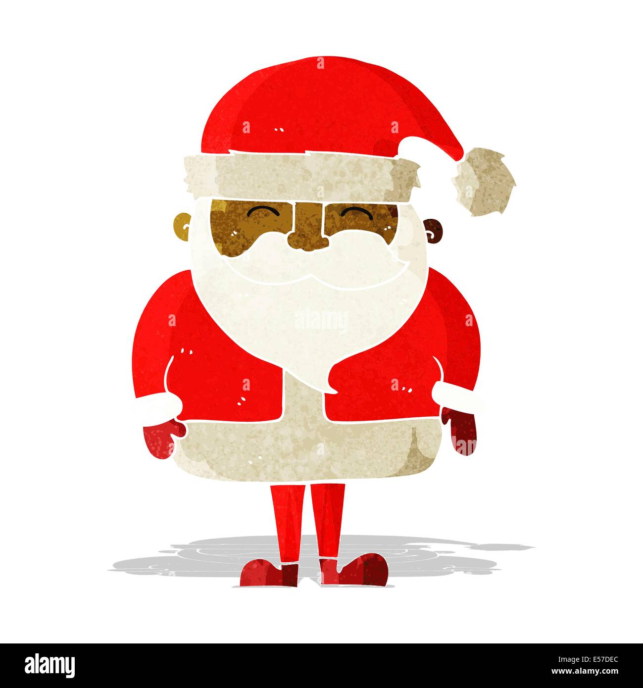 Crazy santa vector cartoon hi-res stock photography and images - Alamy