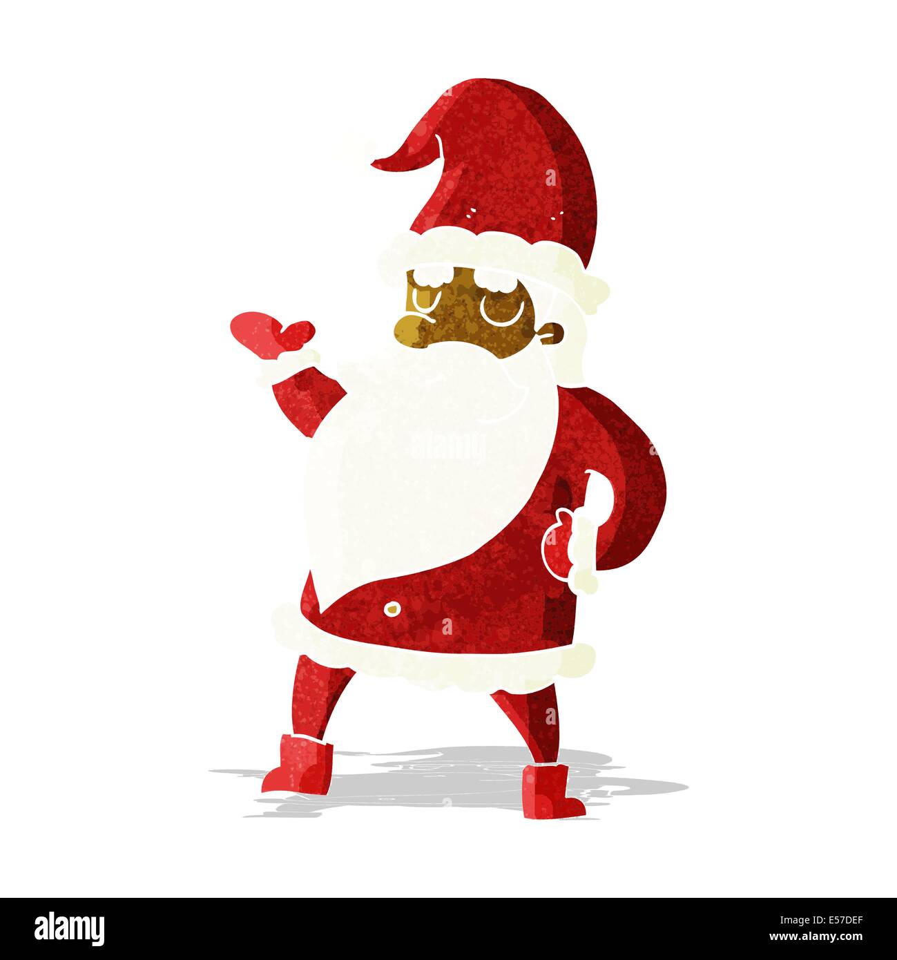 cartoon santa claus Stock Vector Image & Art - Alamy