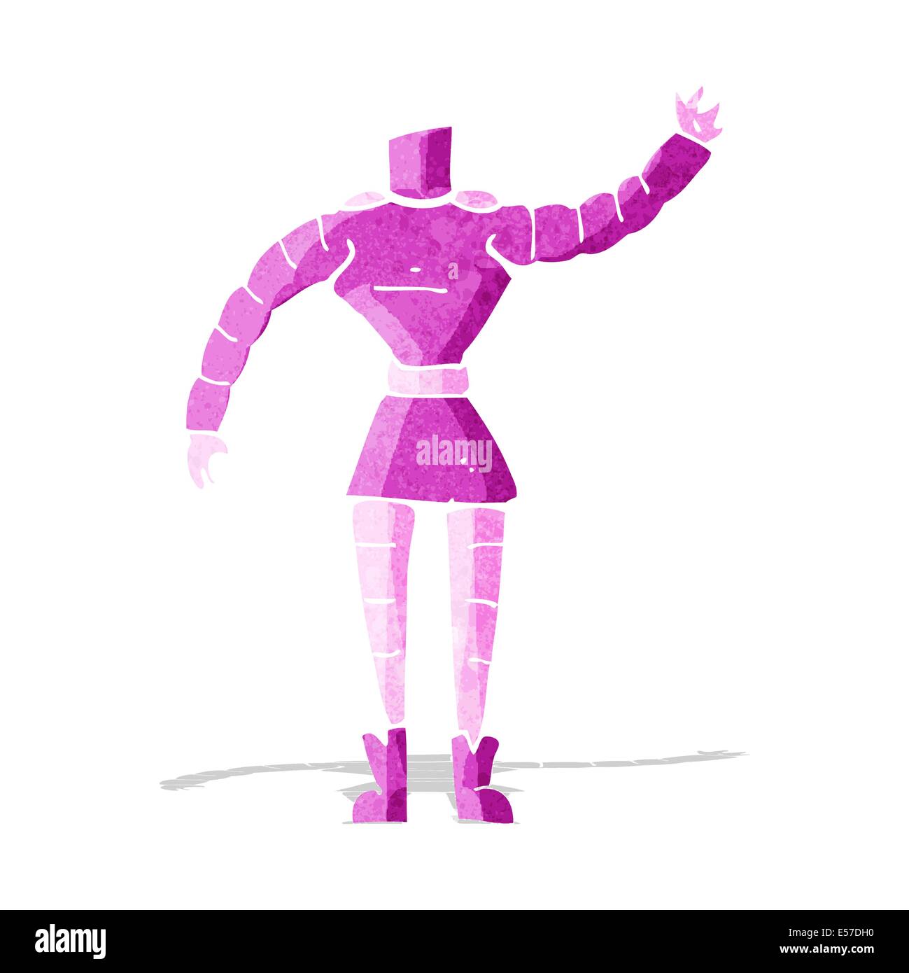 cartoon female robot body (mix and match cartoons or add own photos ...