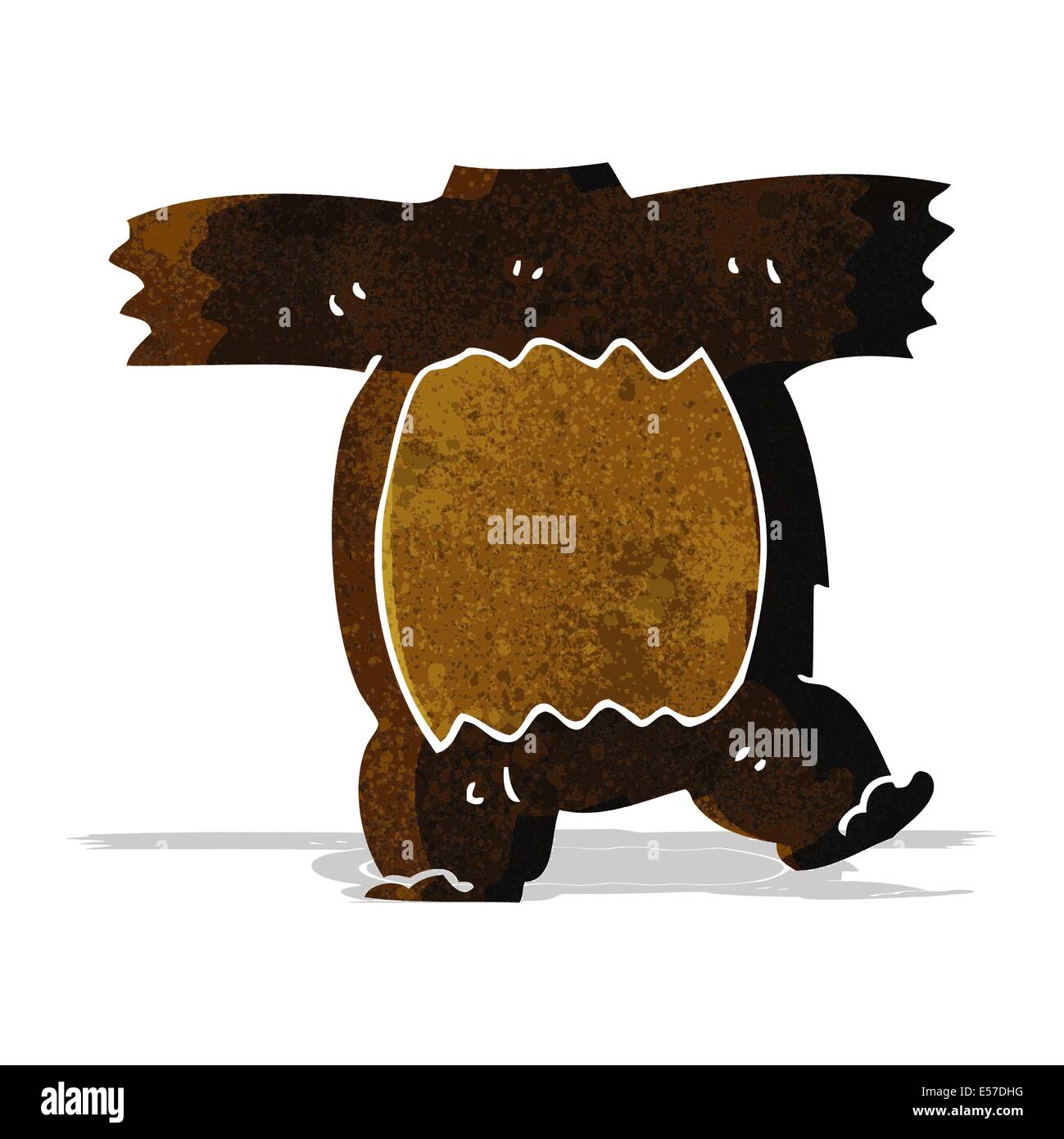 cartoon black bear body (mix and match cartoons Stock Vector Image ...